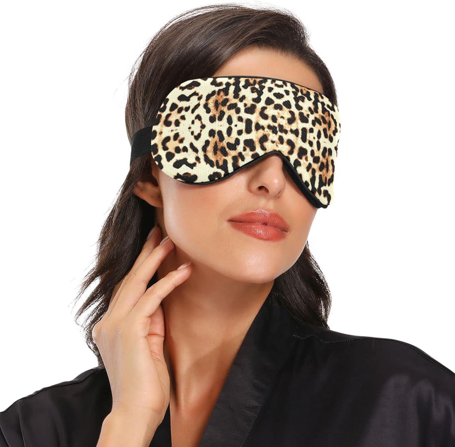 leopard eye mask