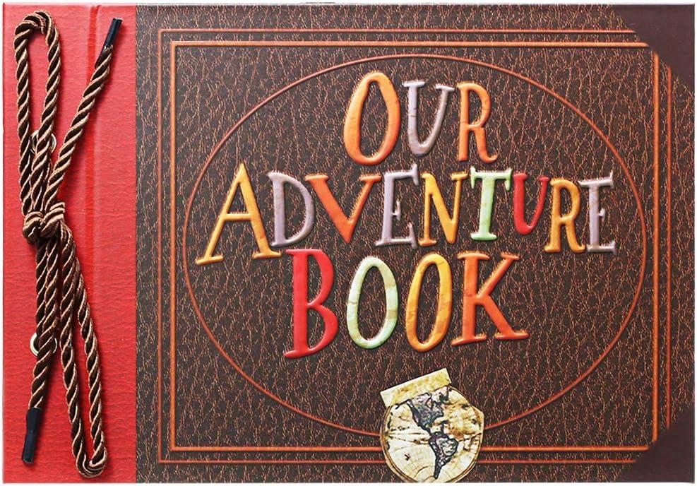 Adventure Book Scrapbook - Our Adventure Album for Wedding, Anniversary ...