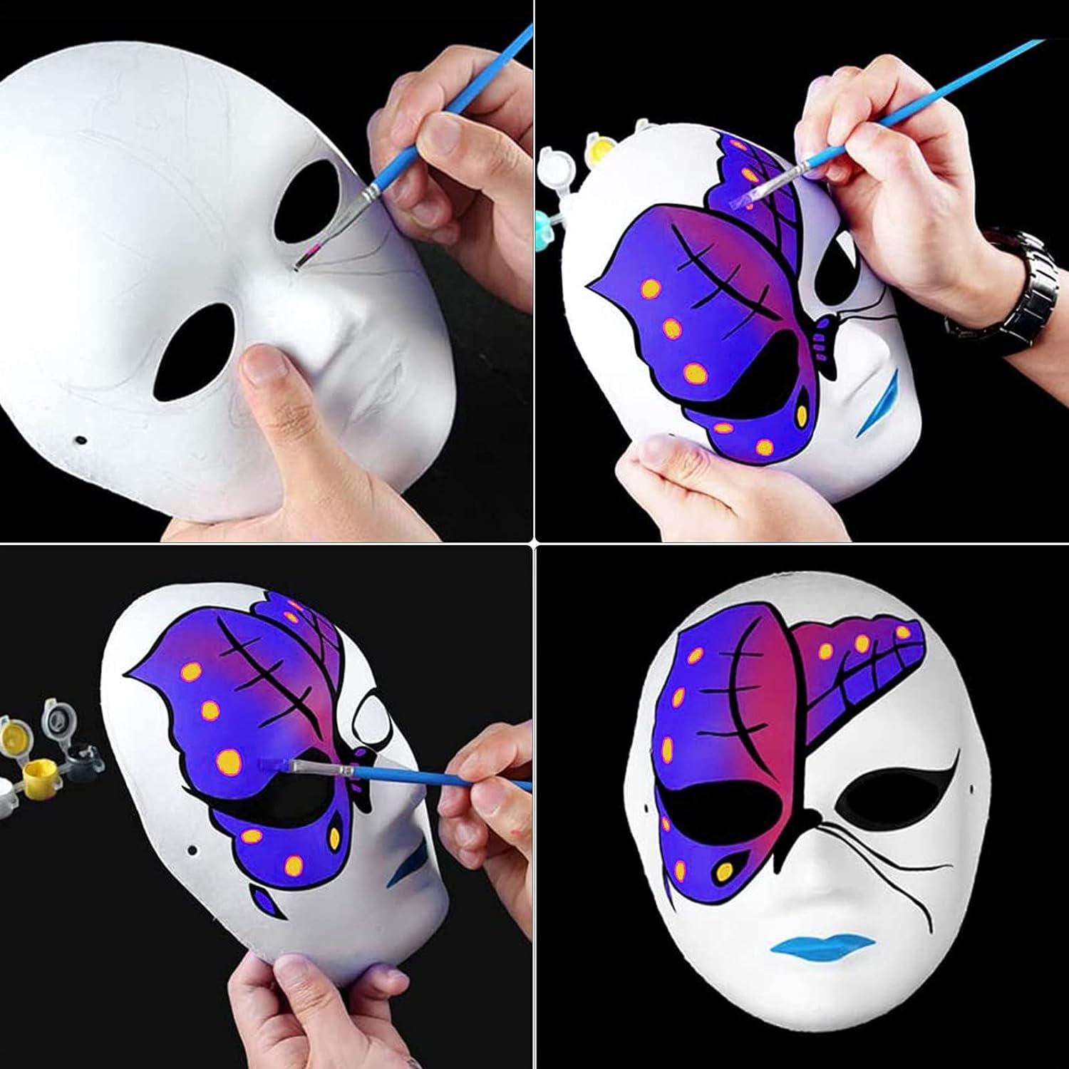 Papier Mache Masks To Decorate | Shelly Lighting