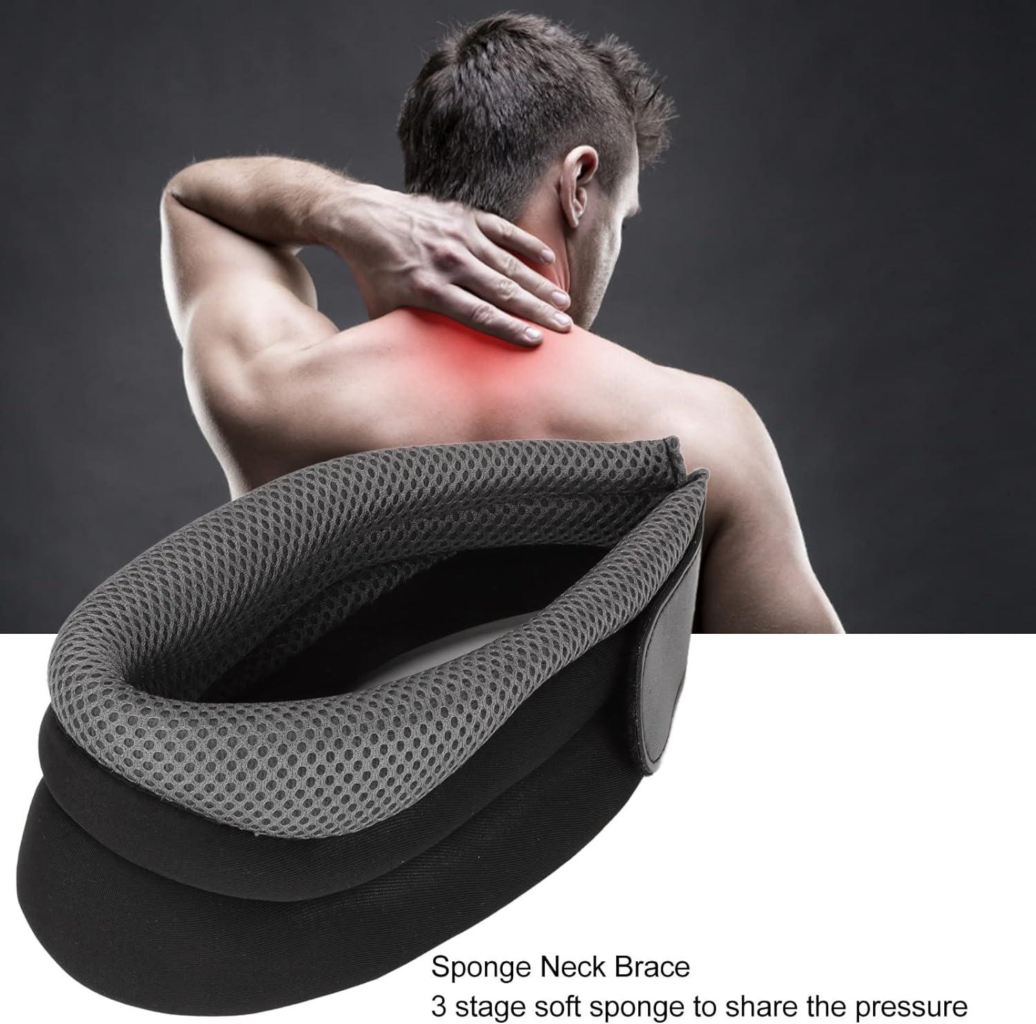 Neck Brace for Sponge Neck Brace Elastic Sponge Cervical Collar Cushion ...