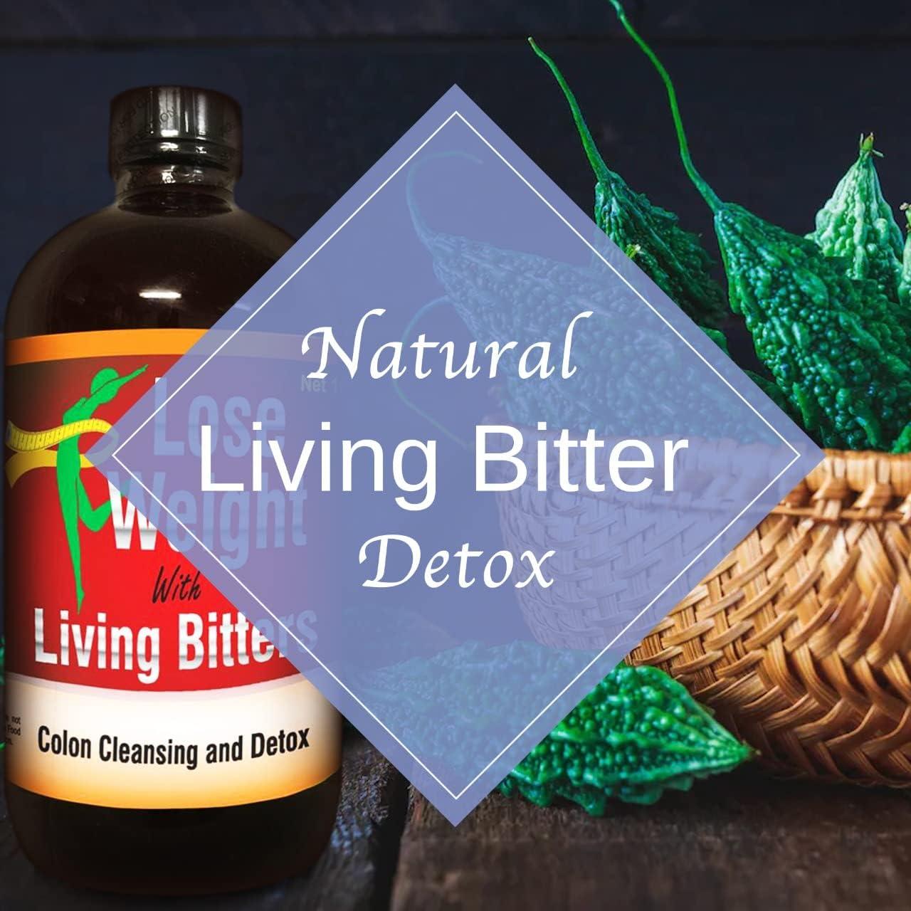 Natural Detox Cleanser with Living Bitters for a Flat Belly | 100% Effective