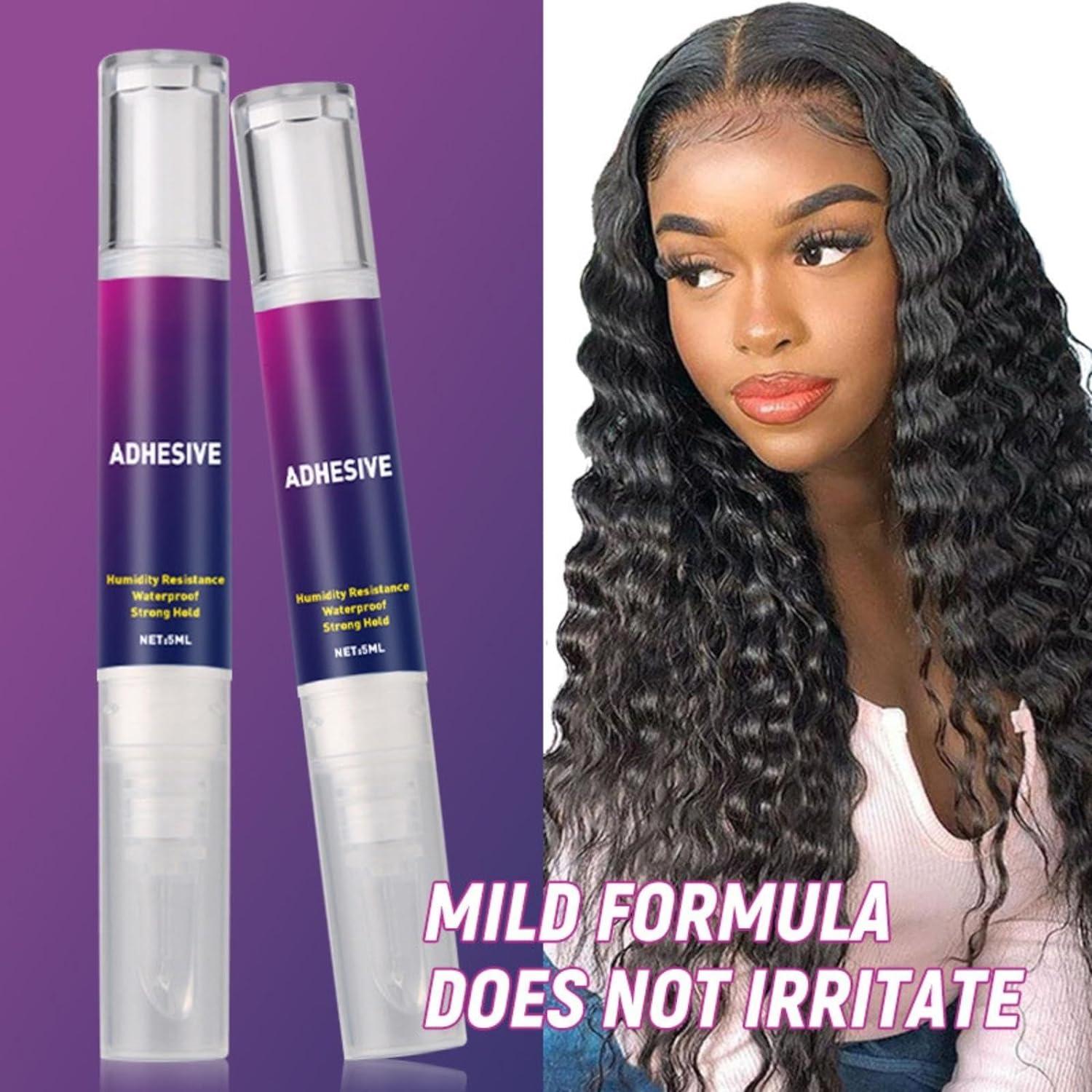 Beautfave Waterproof Wig Glue Pen - Invisible Strong Hold Adhesive for ...