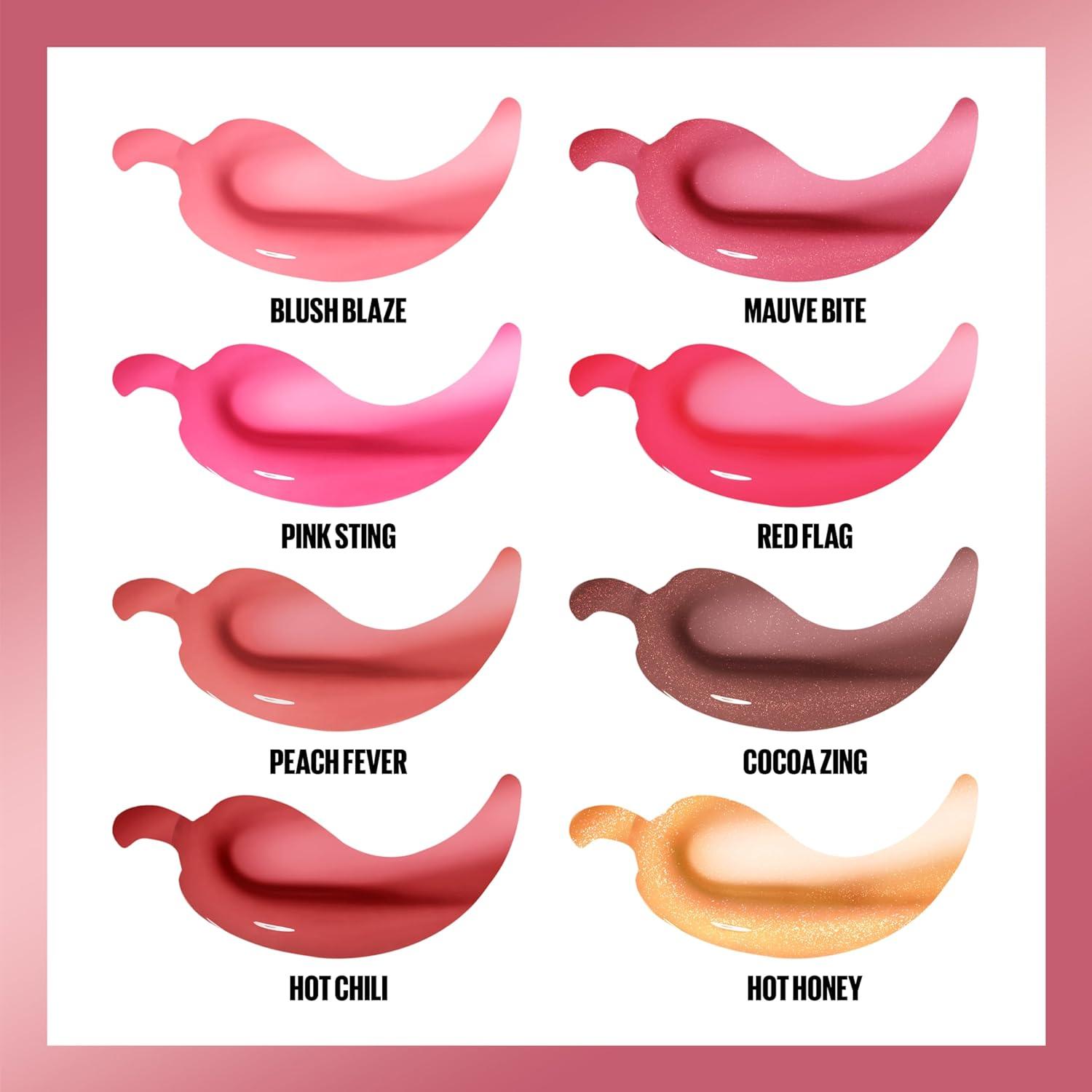 Maybelline New York Lifter Plump Lip Gloss Lasting Plump Heated Formula ...