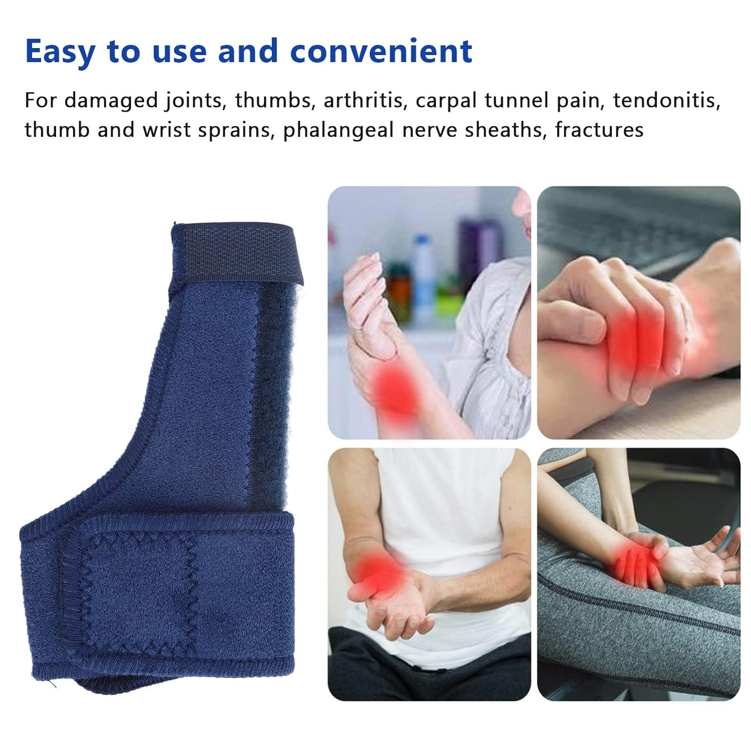 OKJHFD Adjustable Finger Splint - Universal Thumb & Multi-Finger Brace ...