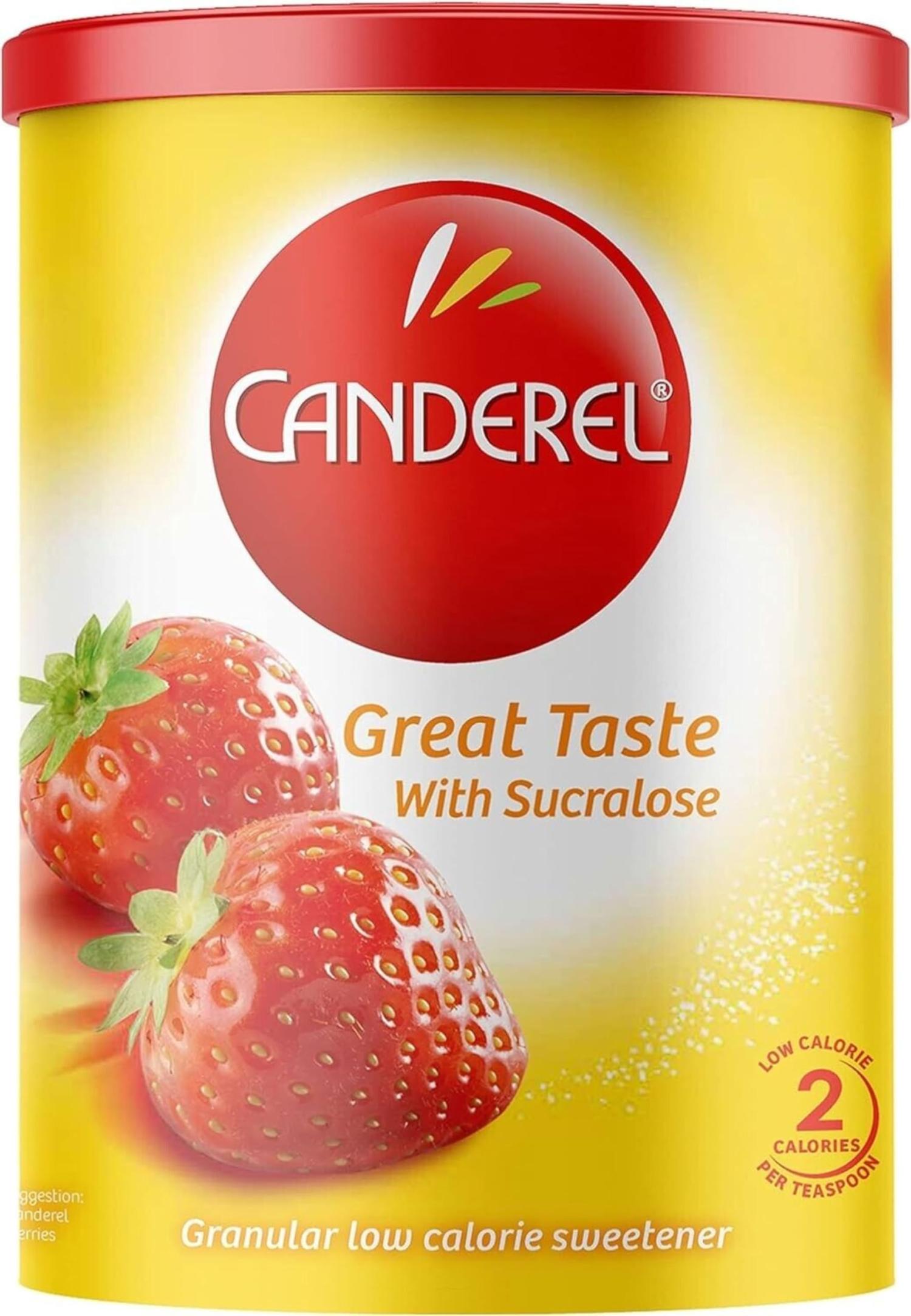 Canderel Yellow 500g Granular Low Calorie Sweetener Large tub. | Buy ...