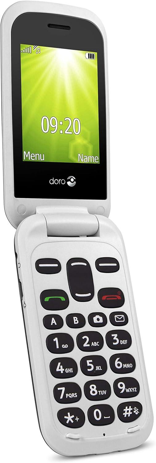 Doro 2404 2G Dual SIM Unlocked Basic Mobile Phone for Seniors | Large ...