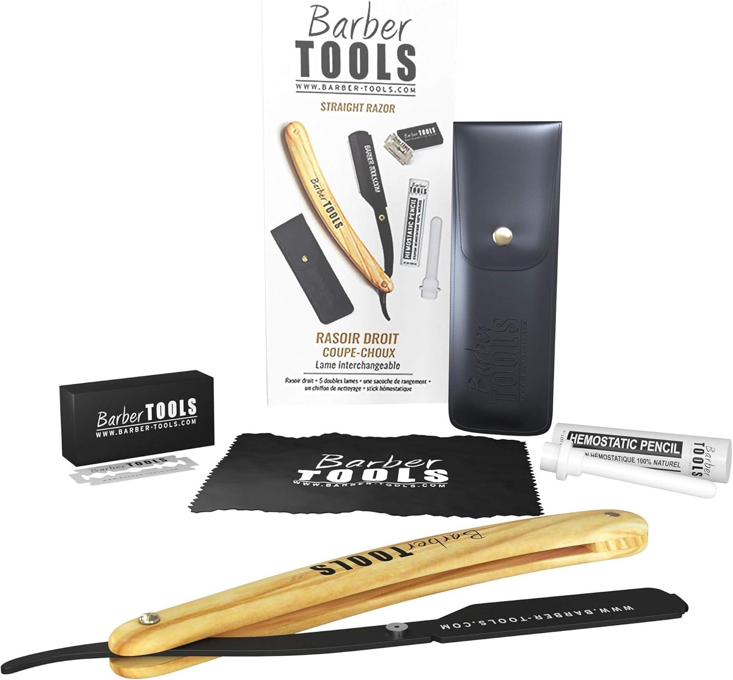 Premium Barber Tools: Versatile Razor with Interchangeable Blades ...