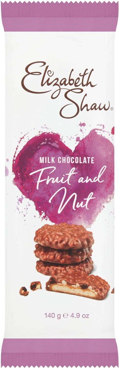 Elizabeth Shaw Milk Chocolate Biscuits - Coconut Fruit and Nut & Salted ...