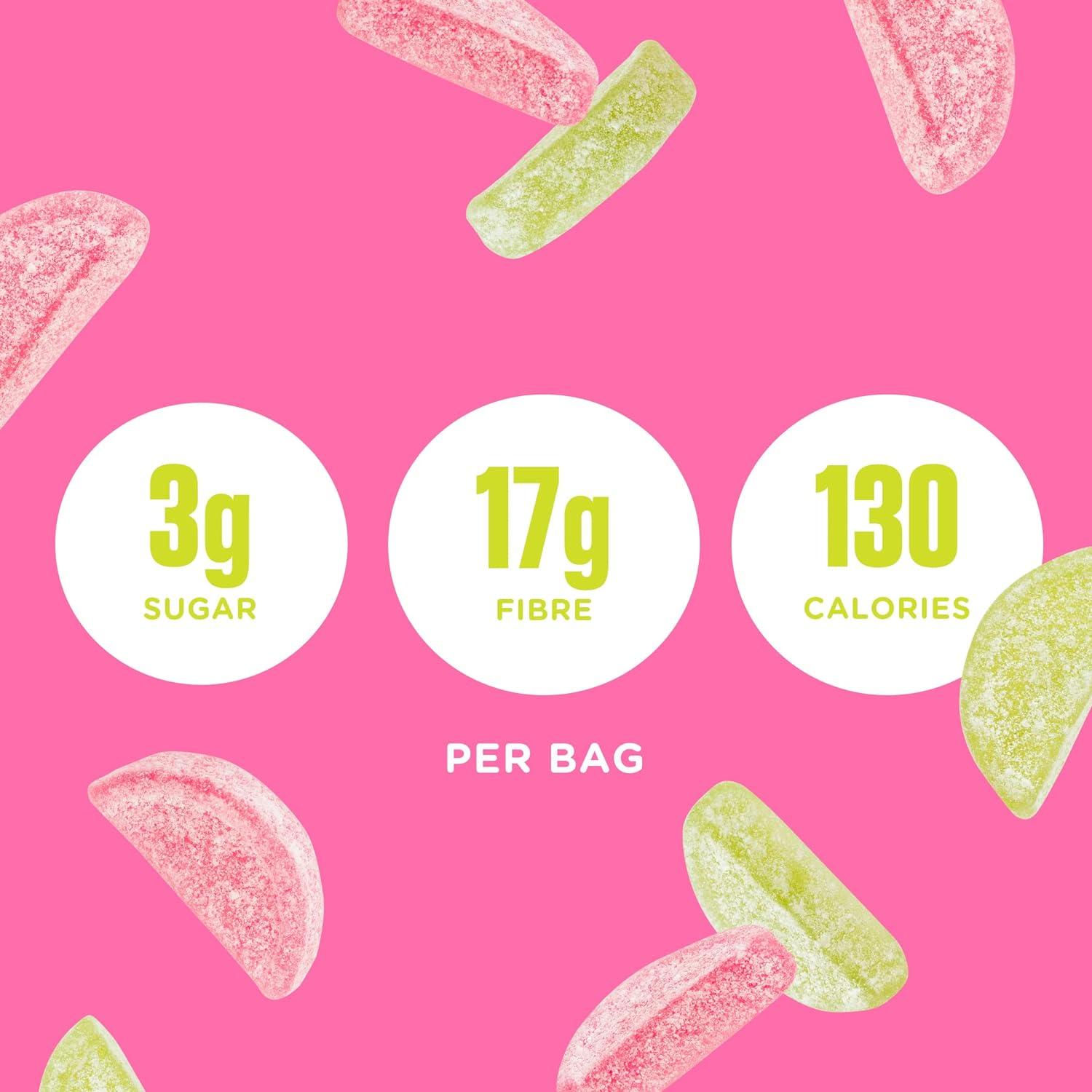 Smart Sweets Low Sugar Sourmelon Bites Candy Fruity Free of Sugar ...
