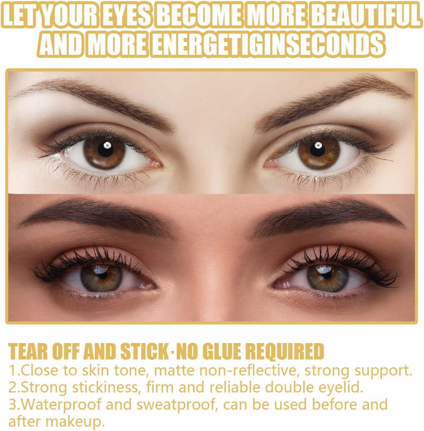 Invisible Eyelid Lift Strips 480 pcs Double Eyelid Stickers for Hooded ...