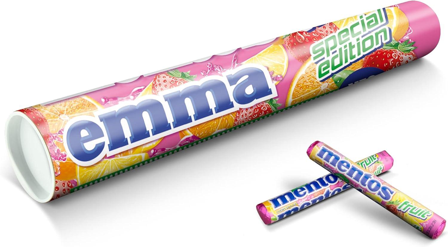Personalised XXL Mentos Tube - Personalise The XXL Mentos Tube with The ...