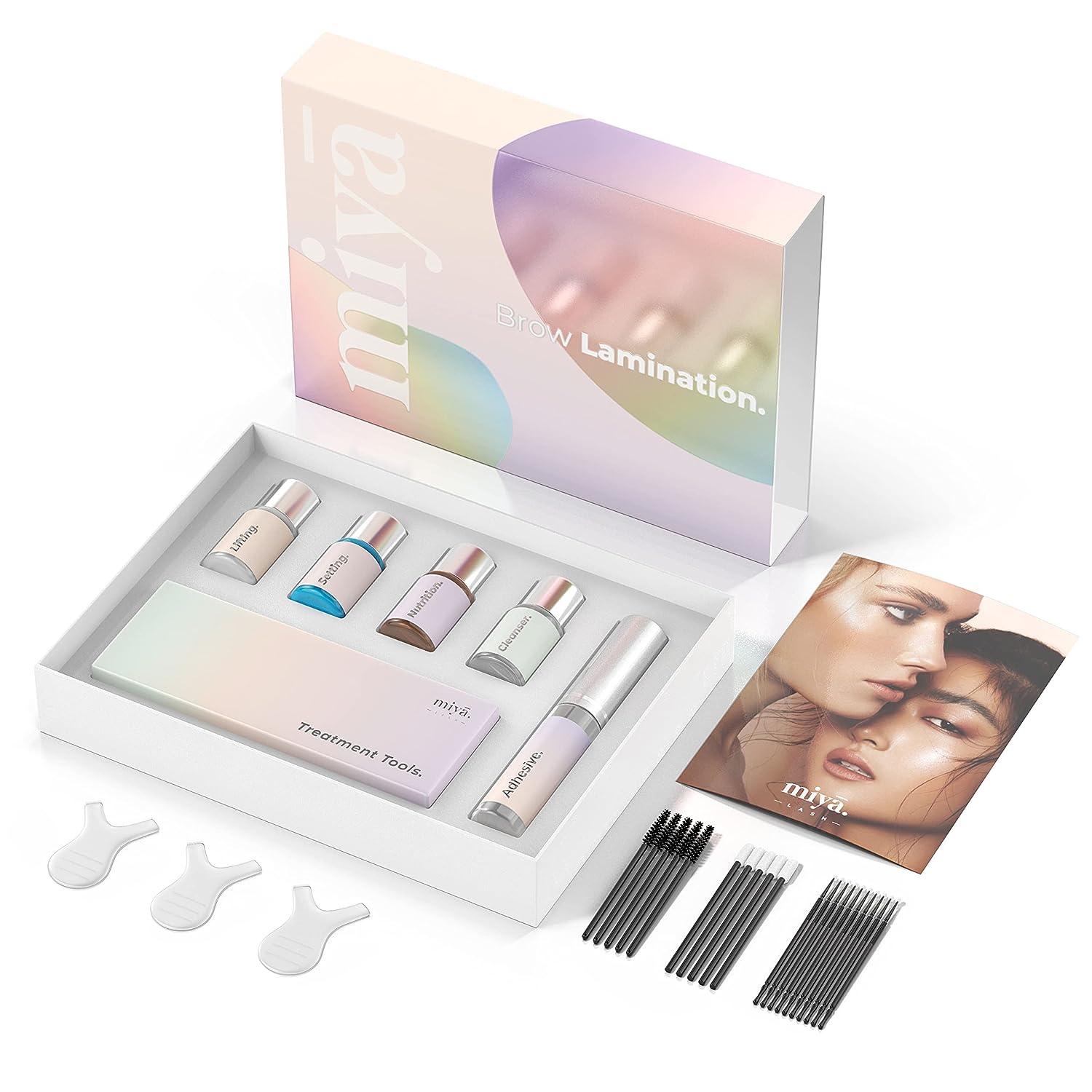 MIYA LASH Brow Lamination Kit - Professional Eyebrow Lift with Keratin ...