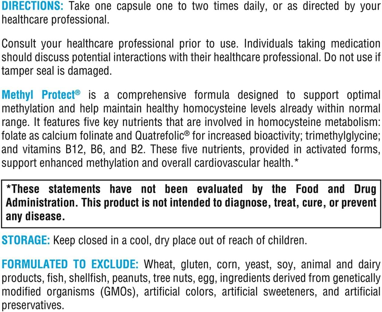 XYMOGEN Methyl Protect - Methylation Formula with Methyl Folate ...