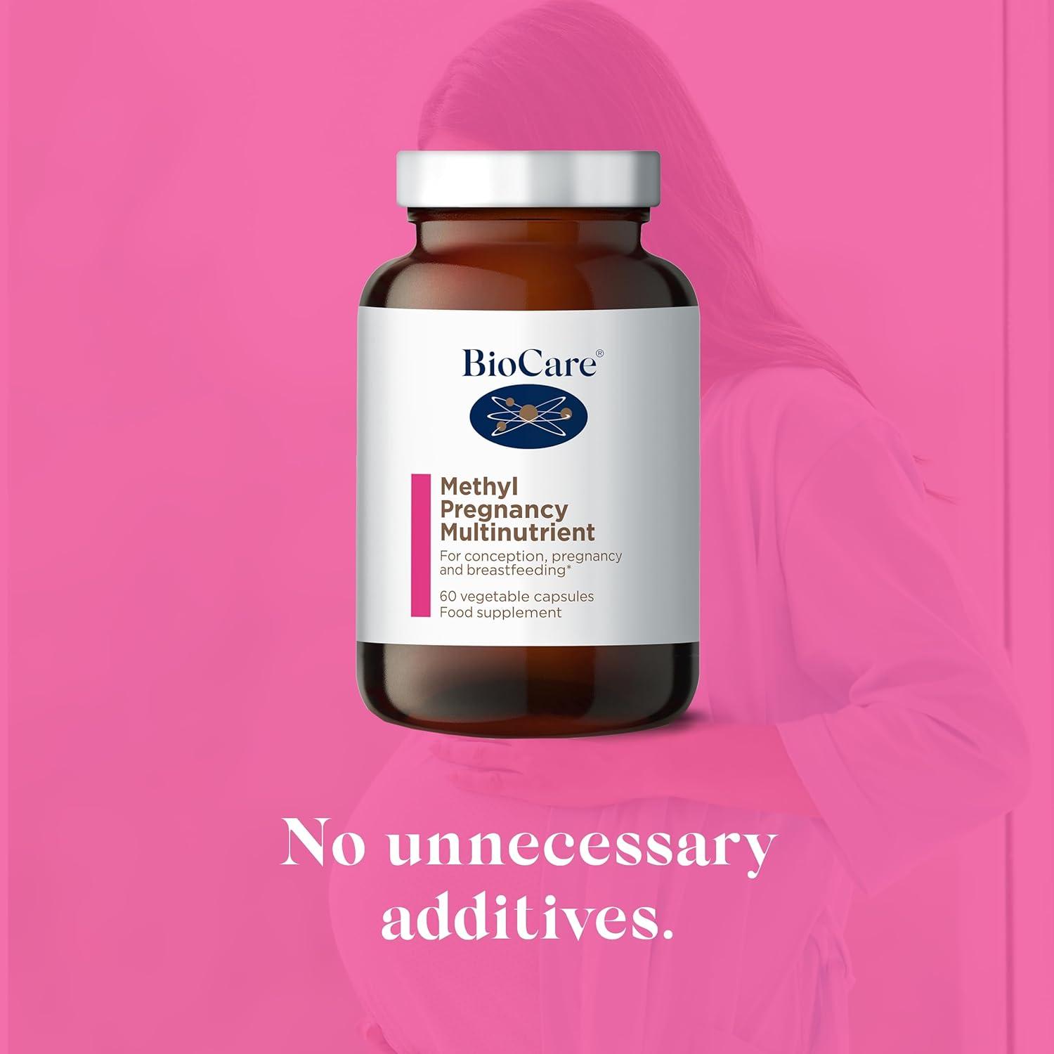 BioCare Methyl Pregnancy Multinutrient | for Conception Pregnancy & Breastfeeding - 60 Capsules ...