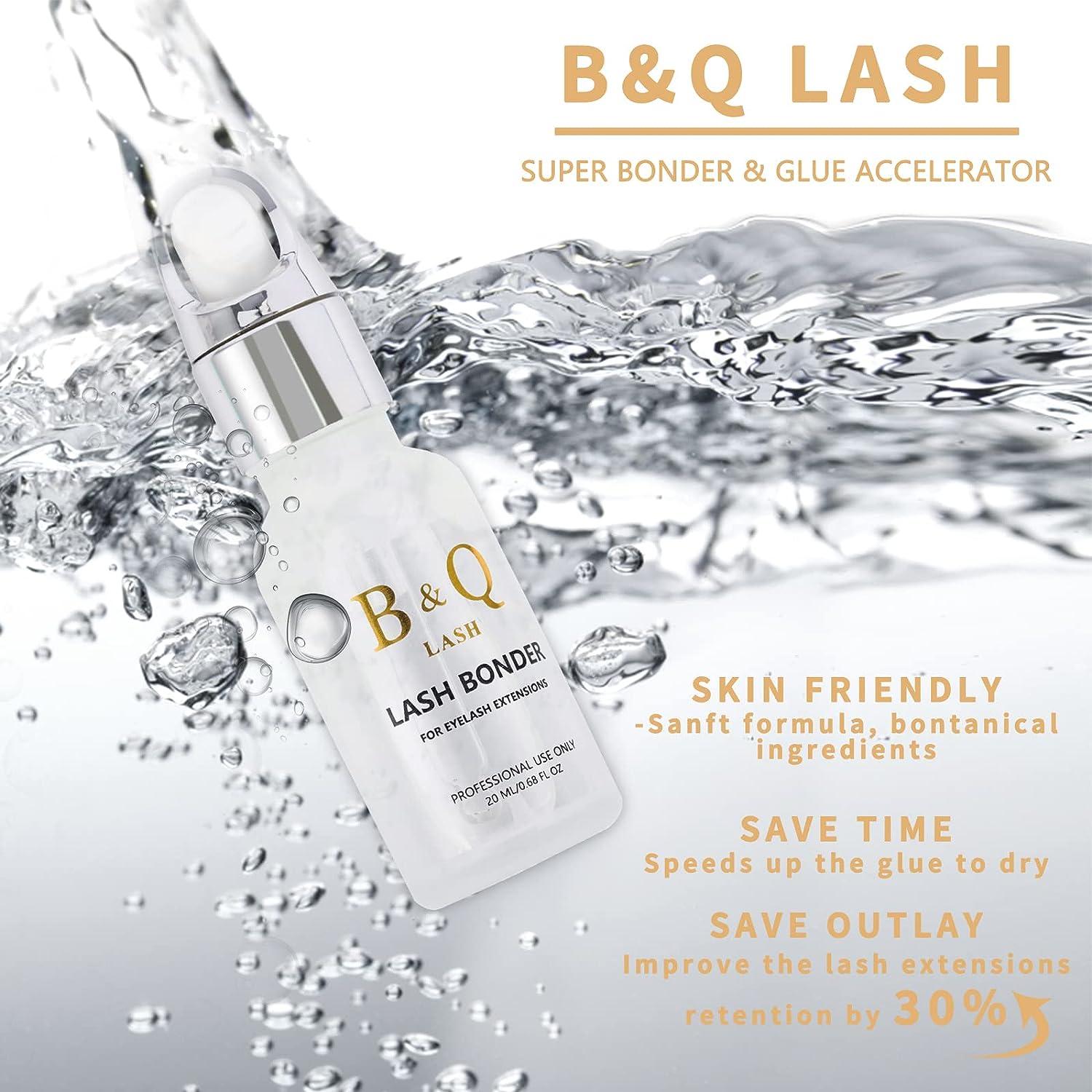 Lash Bonder for Eyelash Extensions 20ML | B&Q Lash Sealant Super Bonder ...