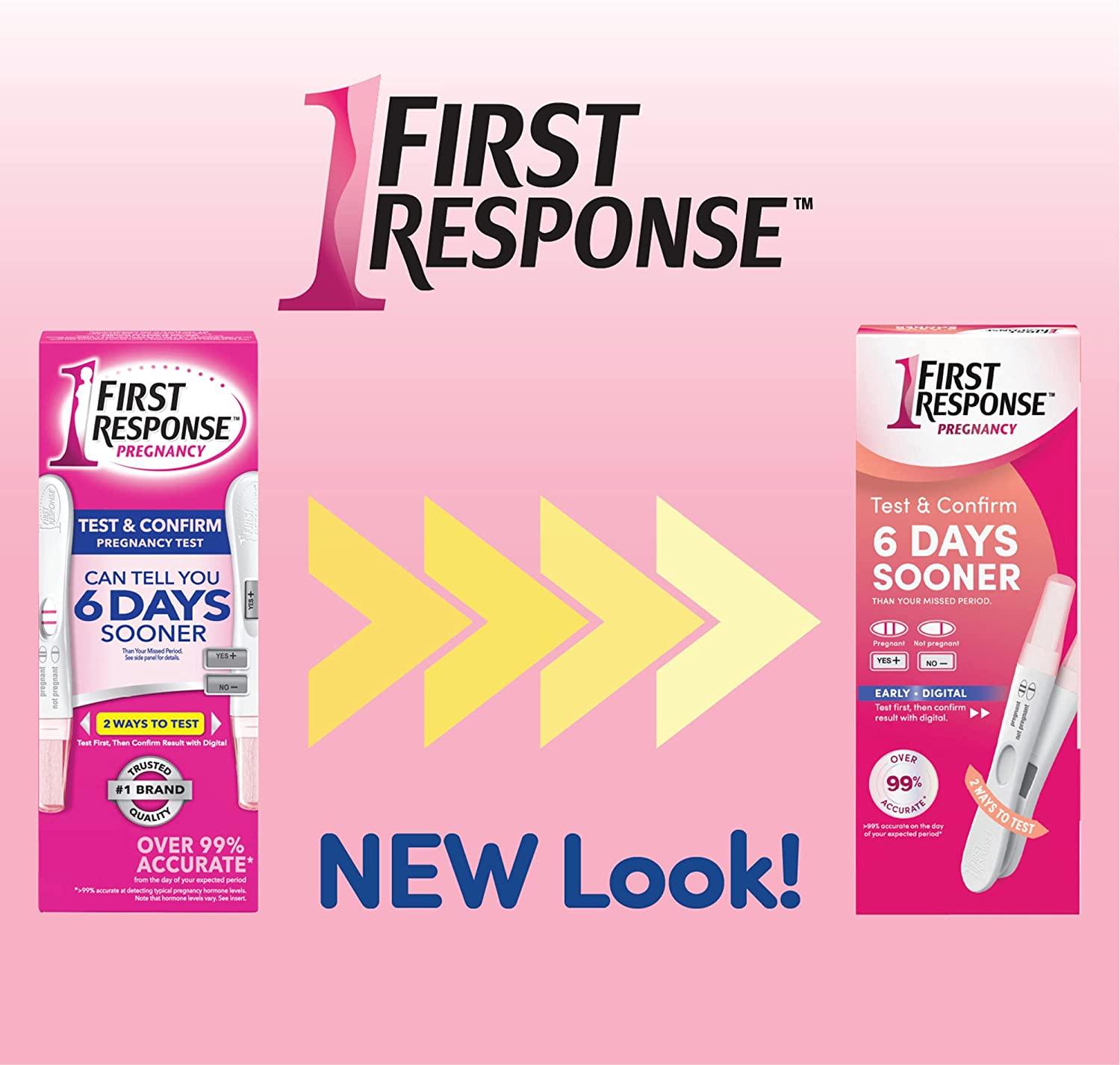First Response Test & Confirm Pregnancy Test - 1 Line & Digital Test ...