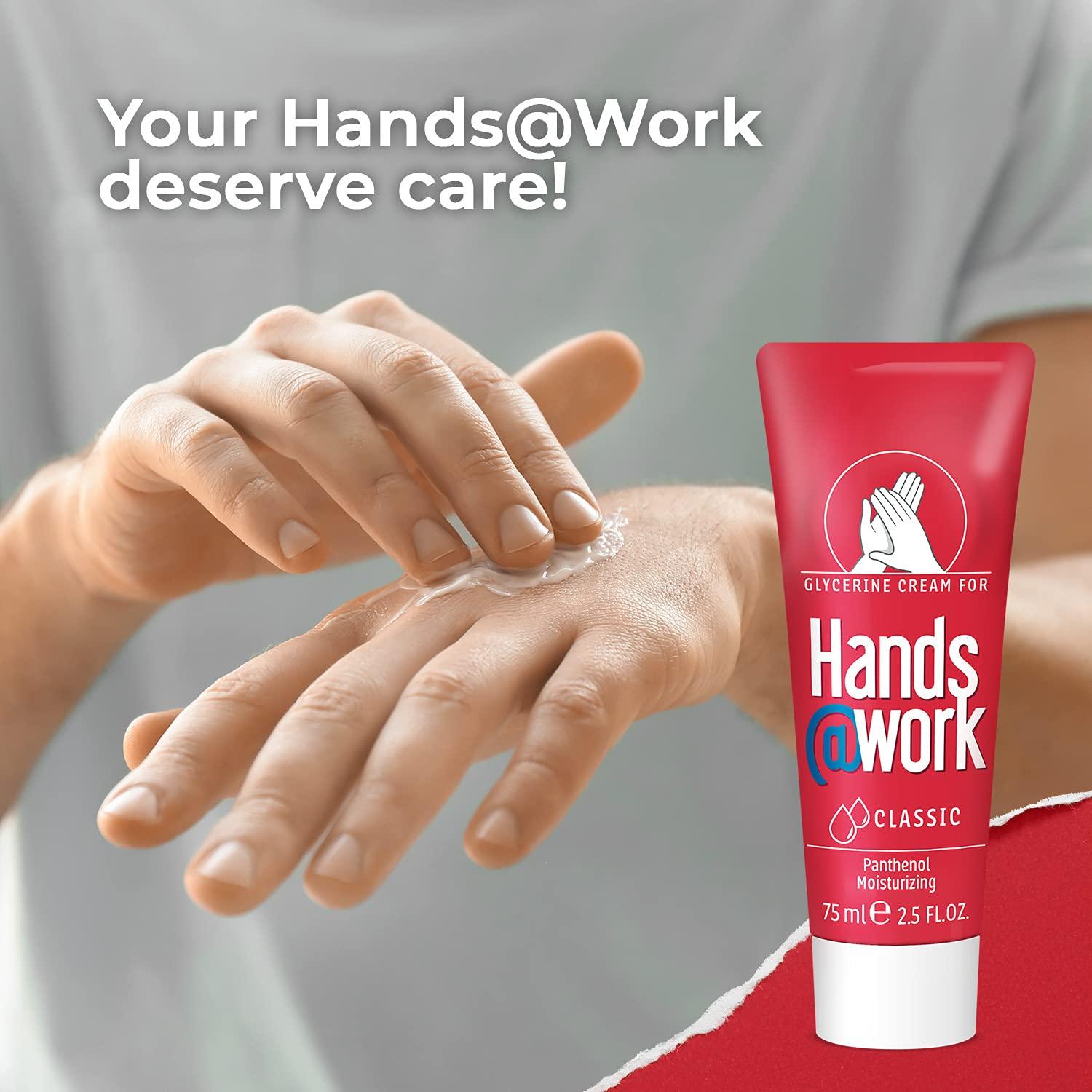 Hands Work Classic Formula Hand Cream with Glycerin & Panthenol - 75ml ...