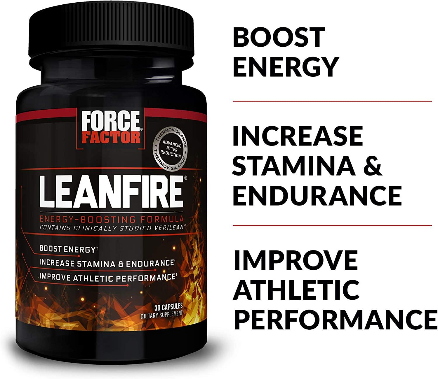Force Factor LeanFire - Fast-Acting Weight Loss Formula | 30 Capsules | Buy Now with Express ...