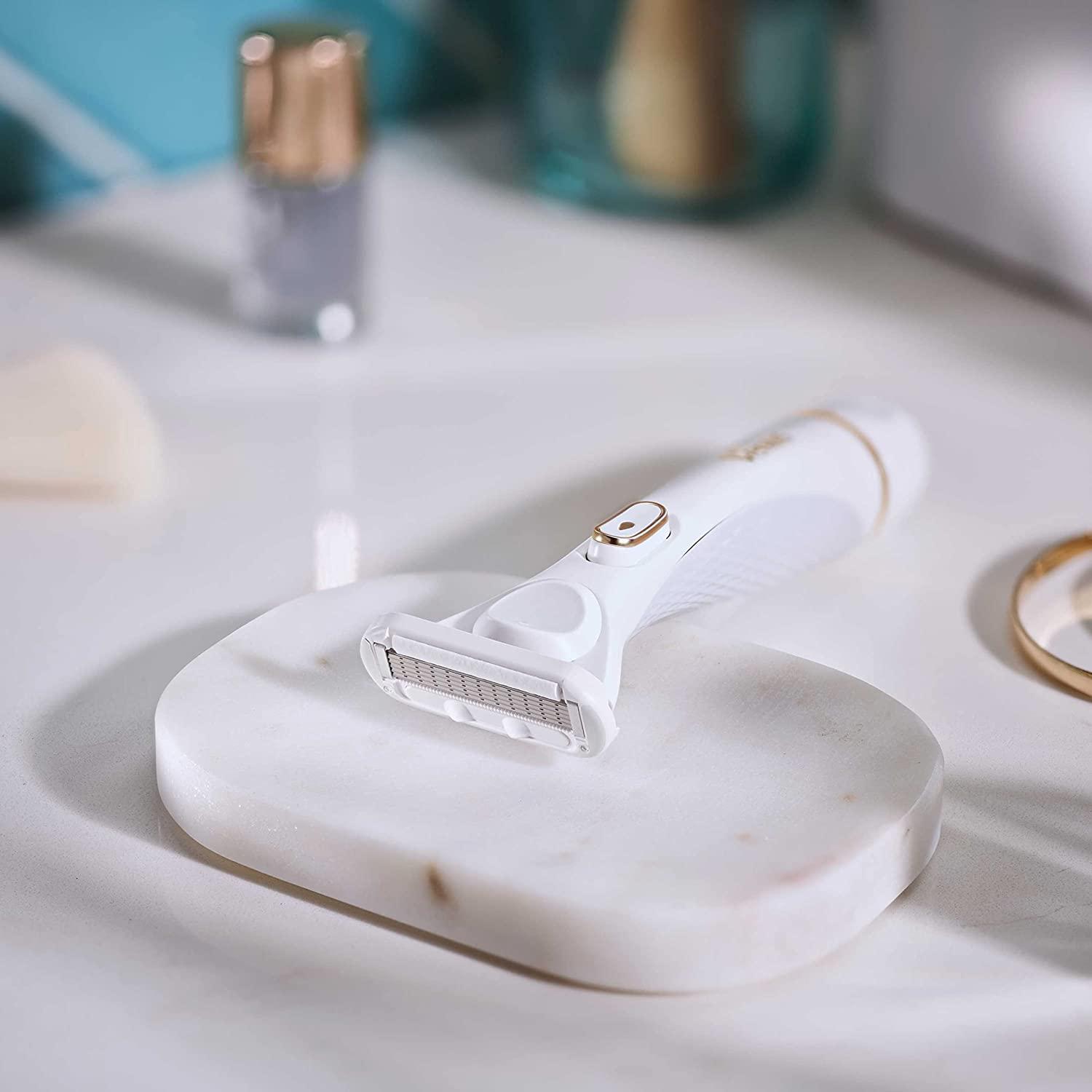 Gillette Venus Radiant Skin Pearl Powder Olay Razor Moisturizer Refills ...