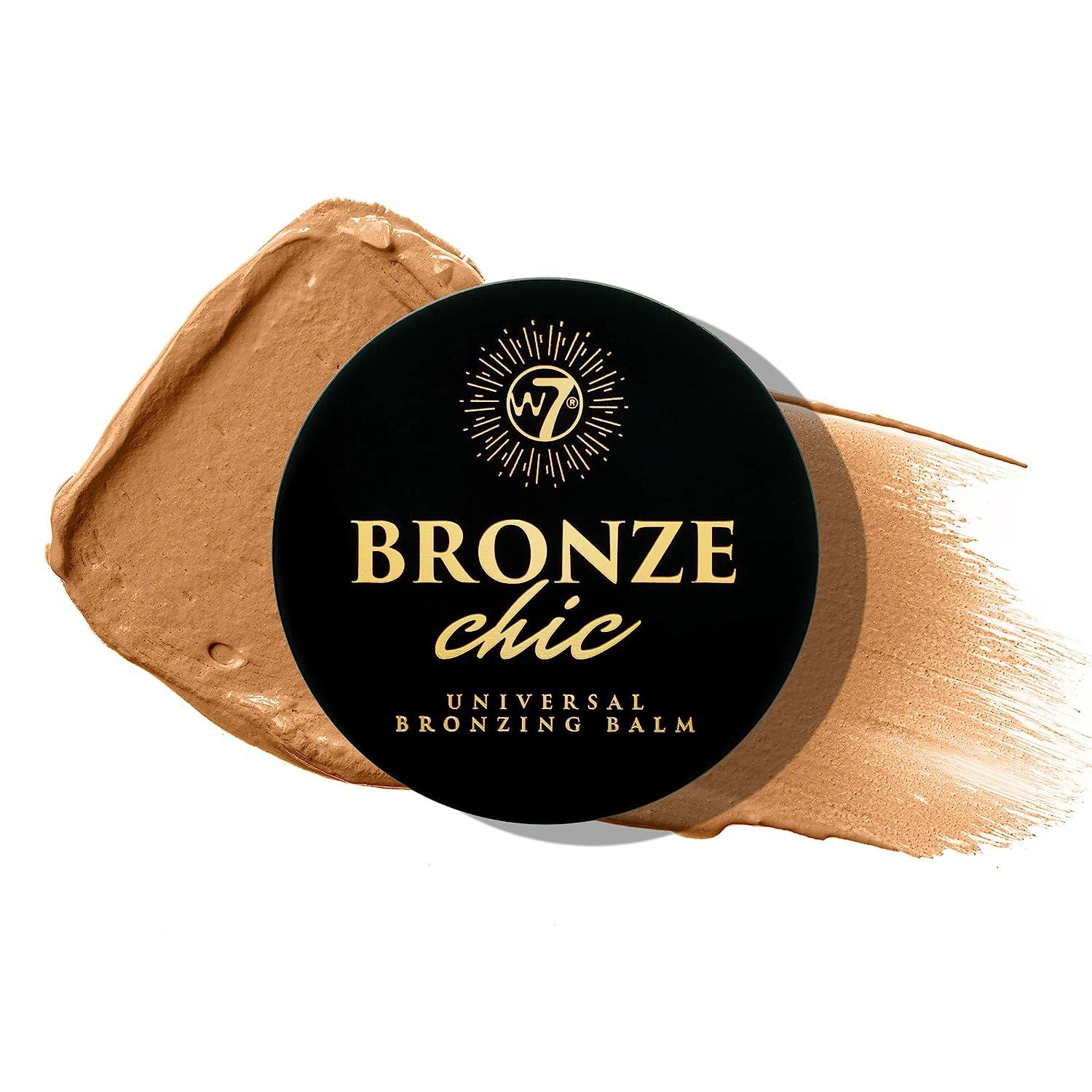 W7 Bronze Chic Cream Bronzing Balm - Vegan Contouring & Highlighting ...