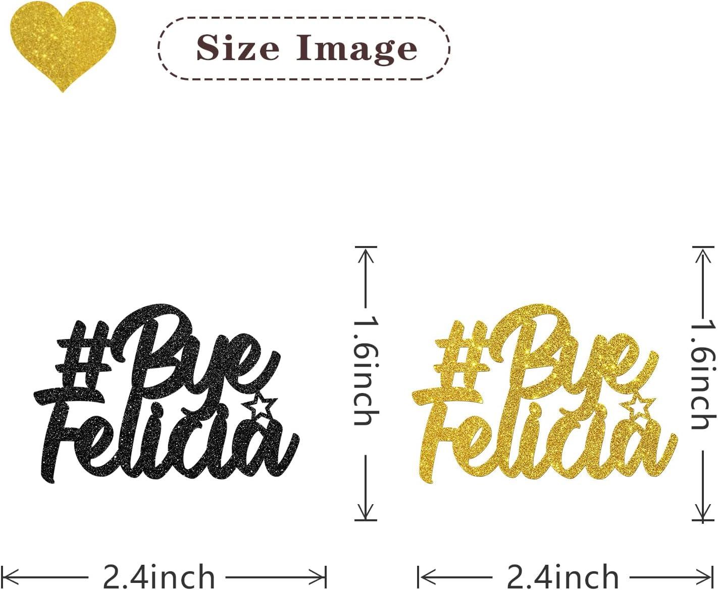 MonMon & Craft Bye Felicia Cupcake Toppers - Retirement Job Change ...