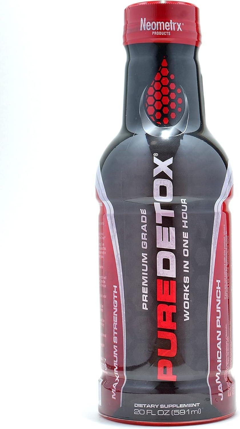 Neometrx Same-Day Maximum Strength Detox Drink Jamaican Punch Flavor 20 ...