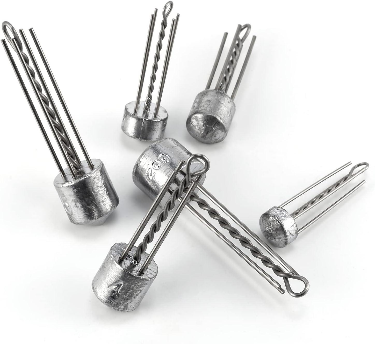 Dr.Fish 5 Pack Spider Surf Fishing Sputnik Sinker Set - 1oz to 8oz ...