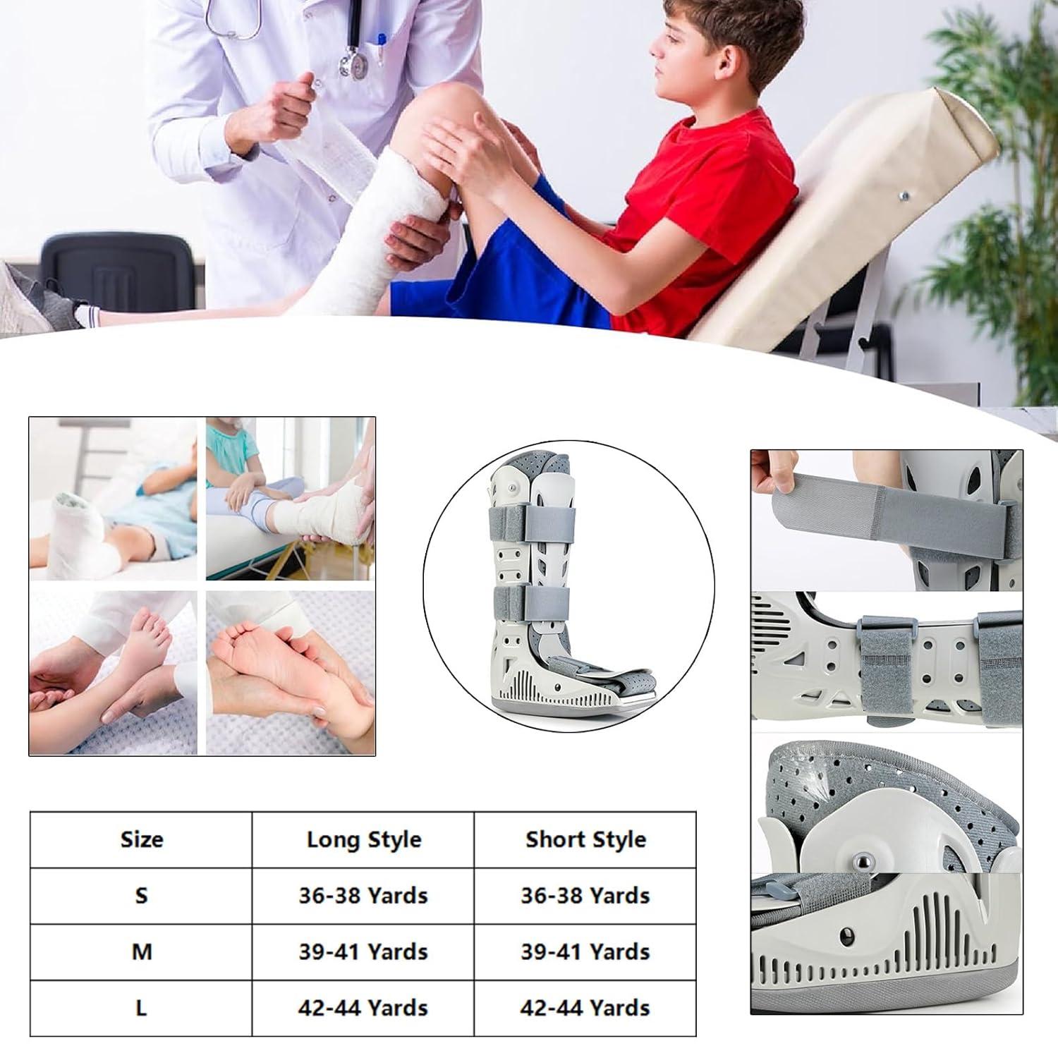 Buy Orthopedic Inflatable Walker Boot for Achilles Surgery & Ankle ...