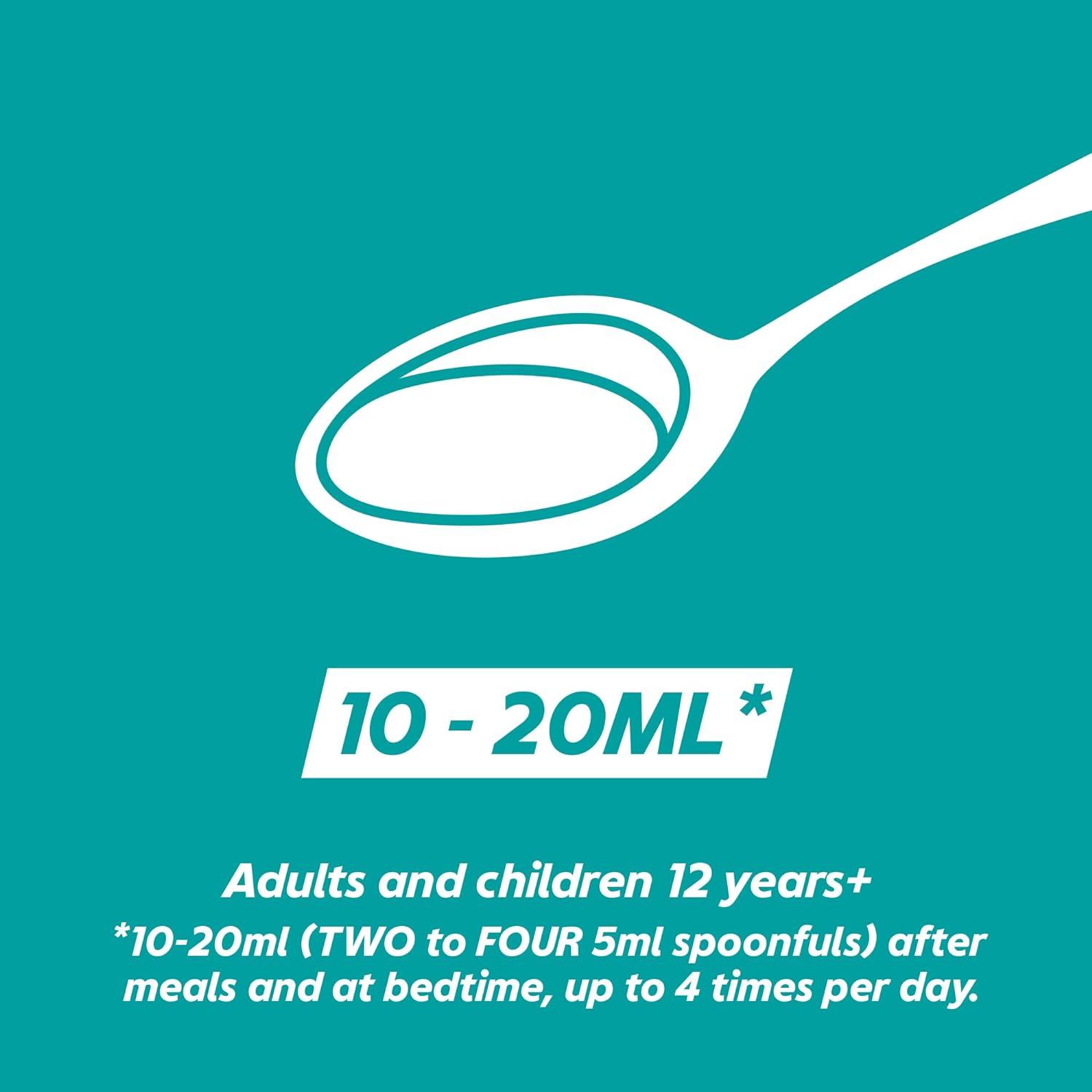 Gaviscon Liquid 300ml Aniseed Flavor - Heartburn & Indigestion Relief ...