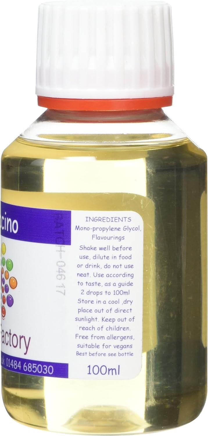 Flavour Factory Cappuccino Intense Food Flavouring 100ml - Enhance Your ...