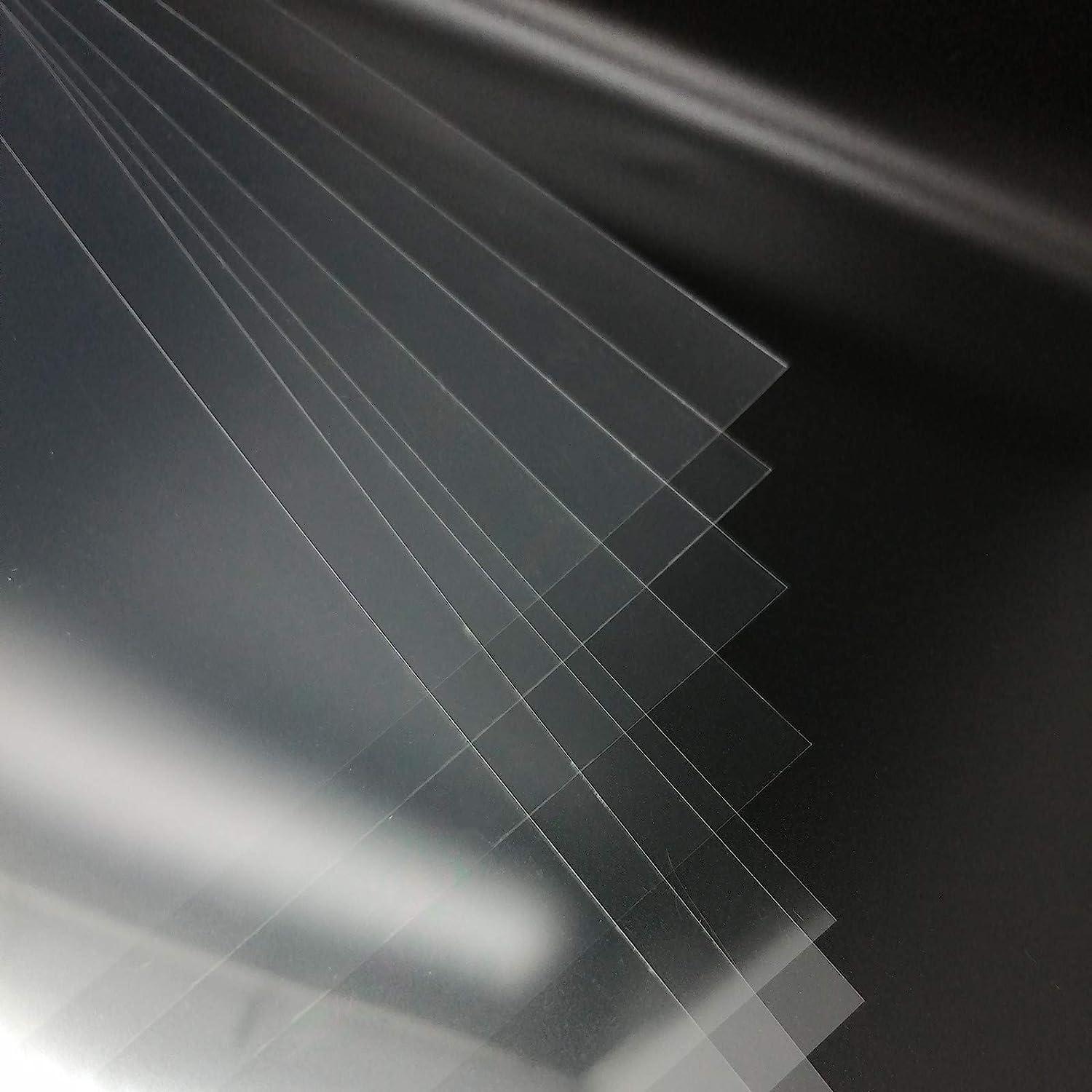 12 Pack 6 mil Blank Mylar Stencils for Cutting - 12x12 inch Clear ...