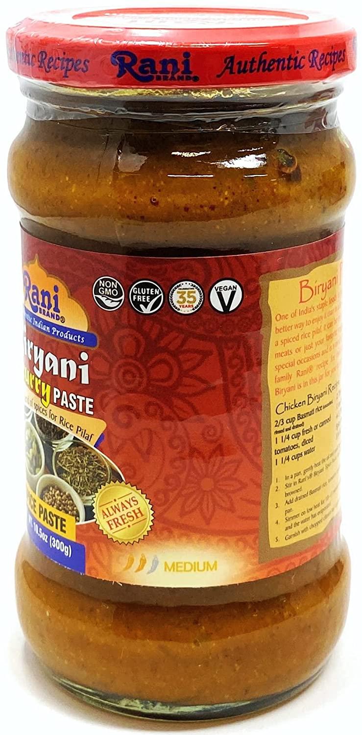 Rani Biryani Masala Curry Paste (Cooking Spice Paste for Indian Rice ...