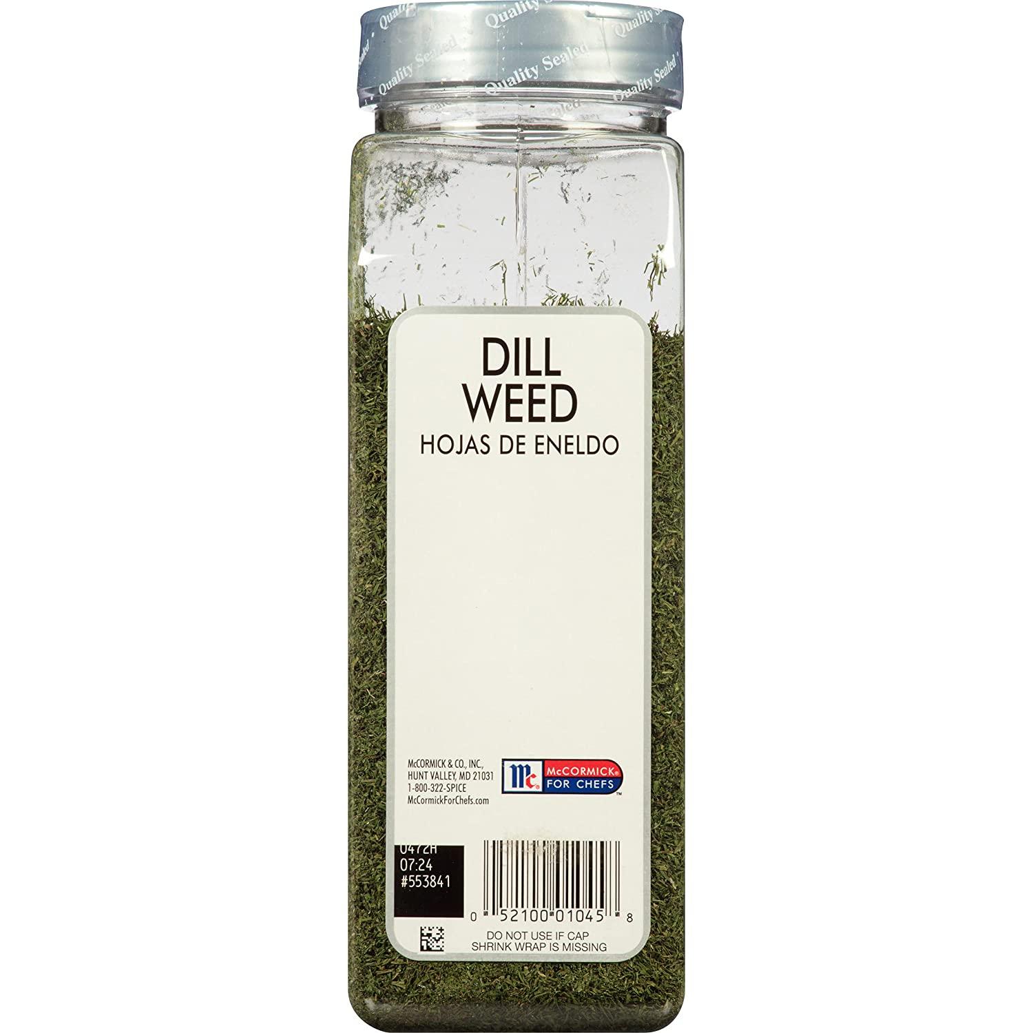 McCormick Culinary Dill Weed 5 oz - Premium Back of House Seasoning for ...