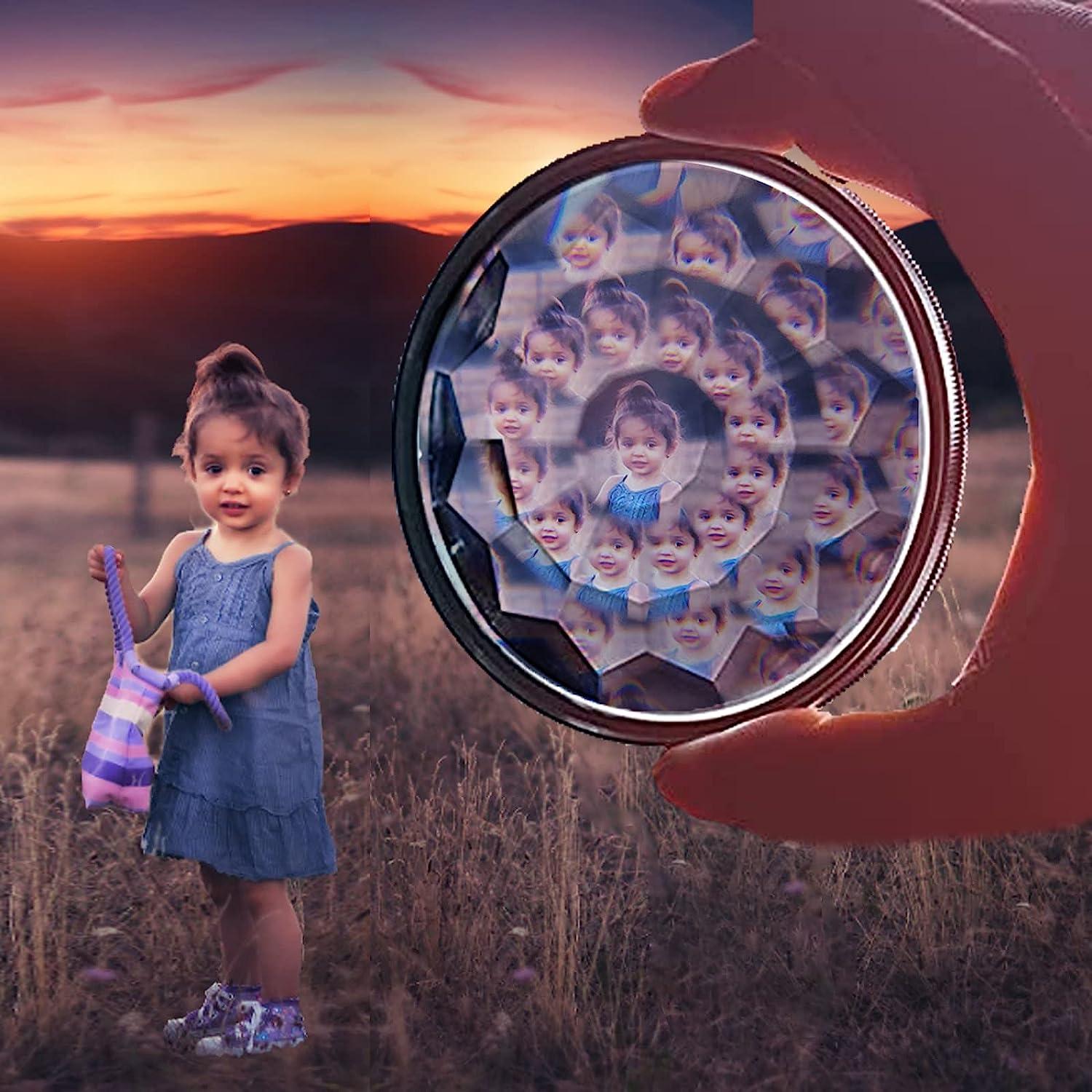 Kaleidoscope Glass Prism Camera Filter 77MM | Prismatic Effect for DSLR ...