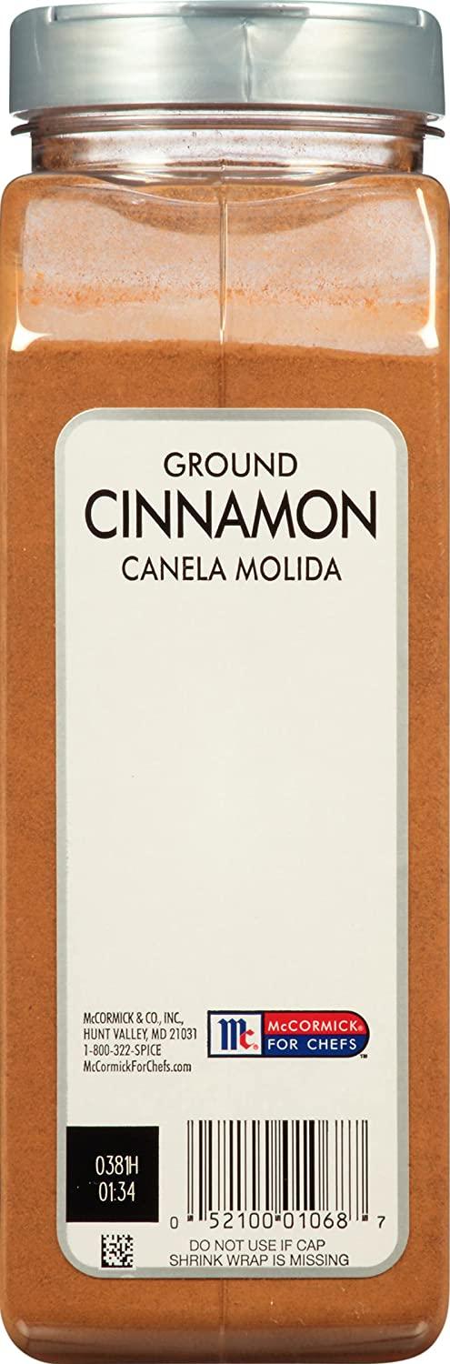 McCormick Culinary Ground Cinnamon 18 oz - Pure Cinnamon Powder for ...