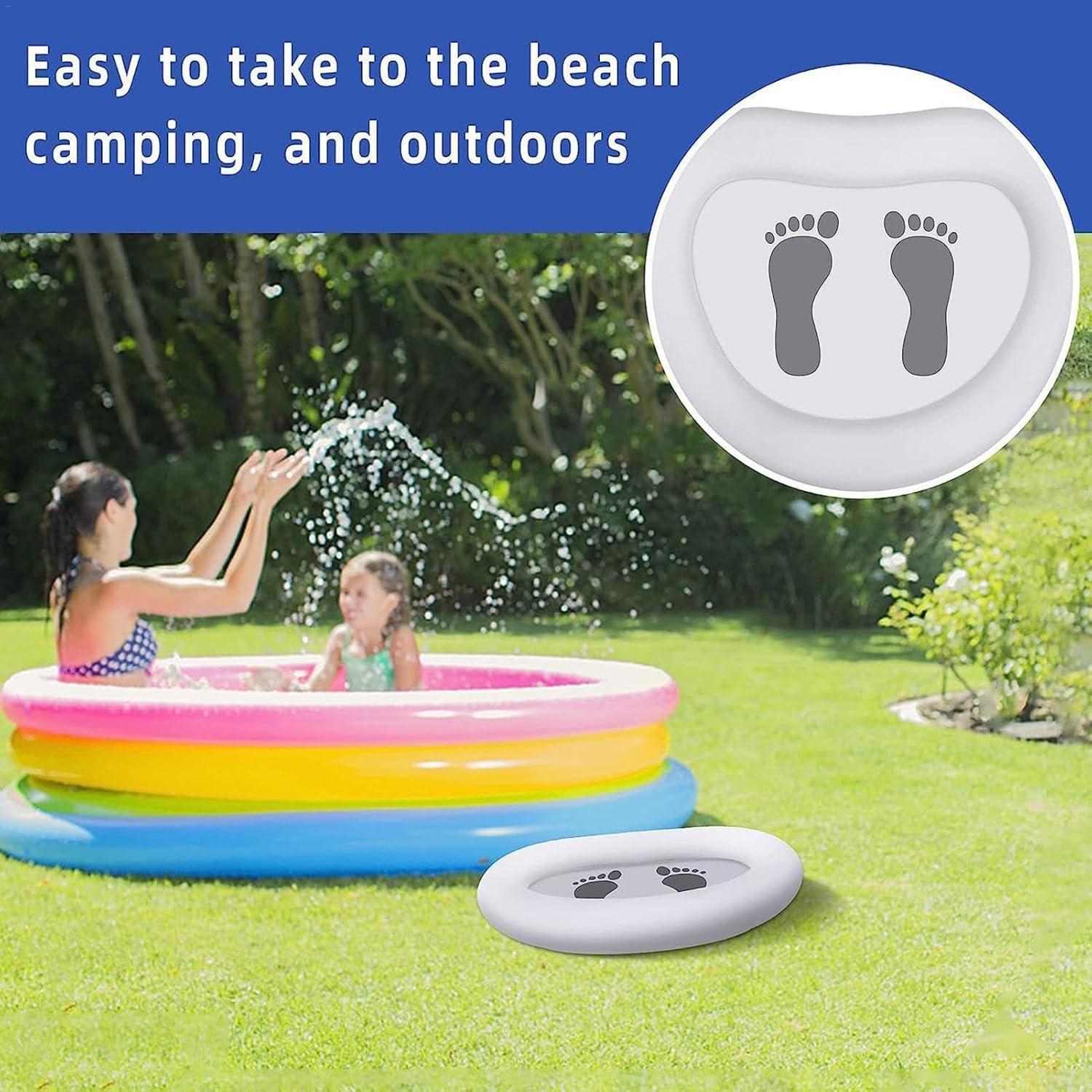 Pool Foot Bath - Portable Pool Feet Washer | Foldable Foot Soaking Bath ...