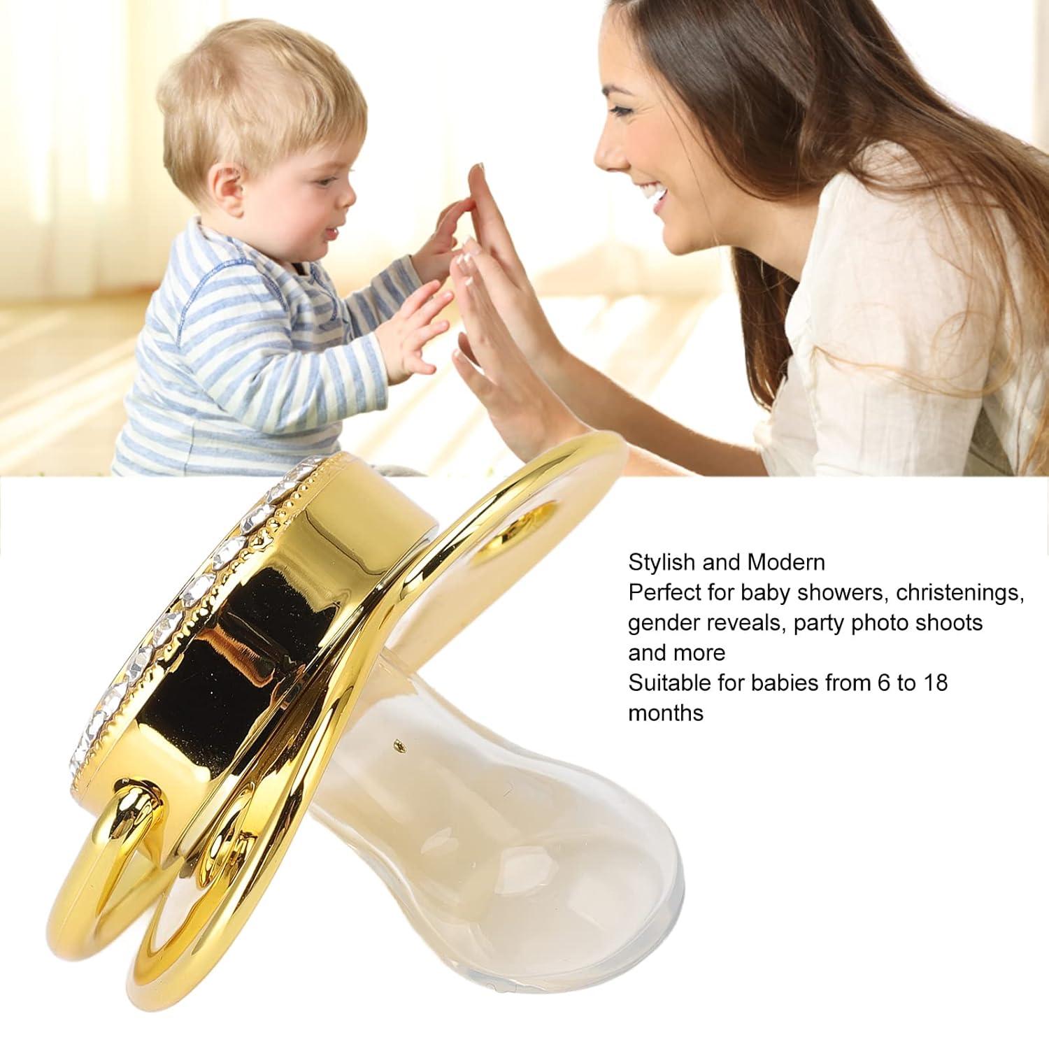 Personalized Baby Schnuller - DIY Crystal Pacifier Clip Set for Girls ...