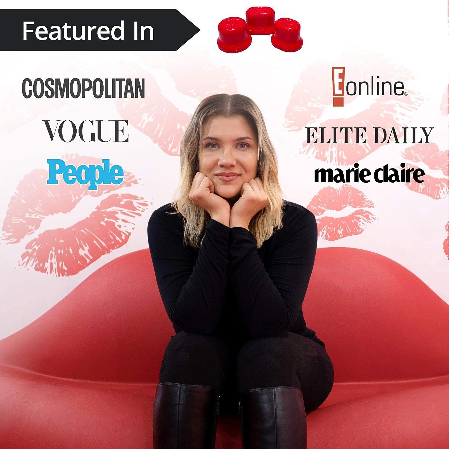 Fullips Lip Plumper Set - Large Round & Small Oval Enlargers - Natural ...