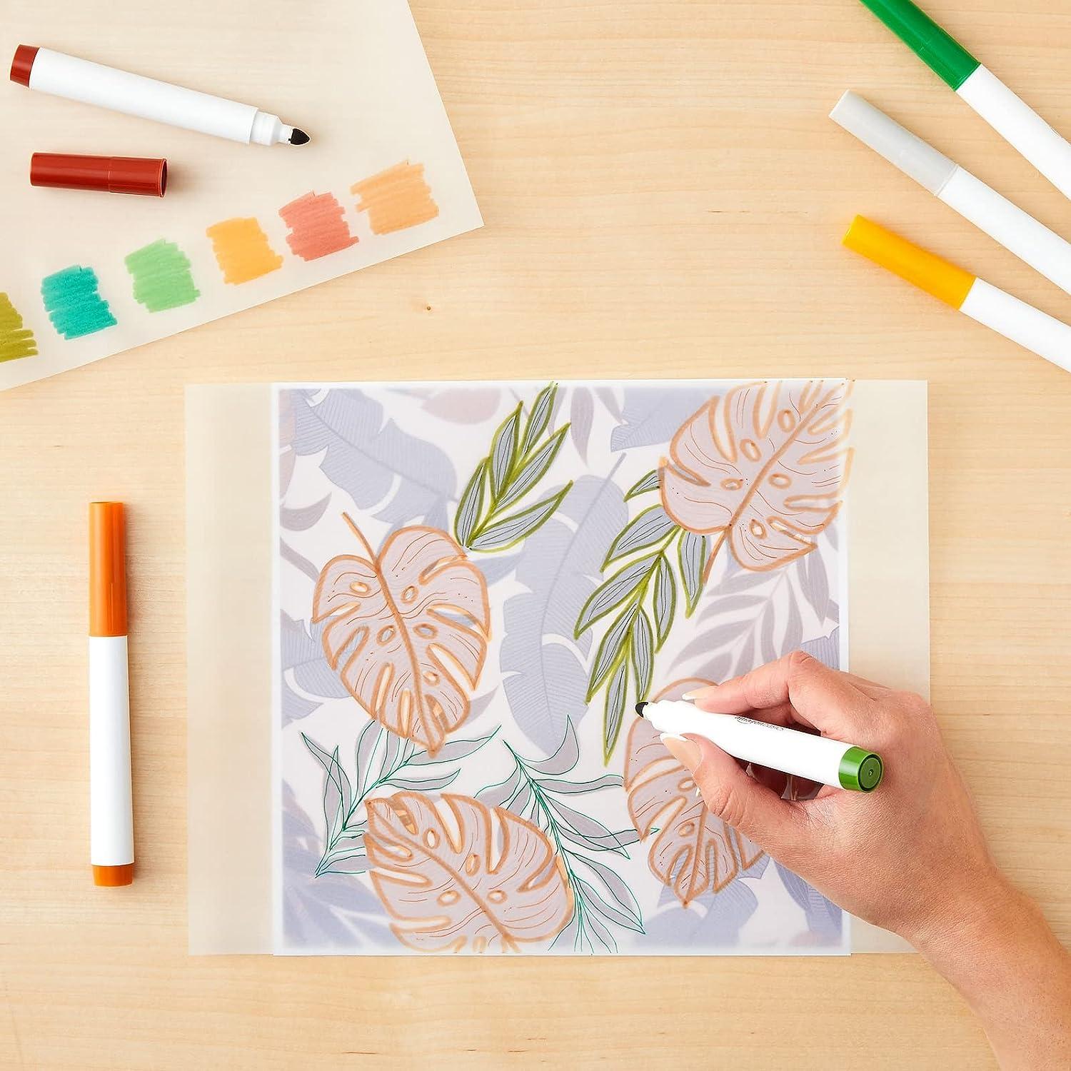 100 Sheets Printable Translucent Vellum Paper Tracing Paper for ...