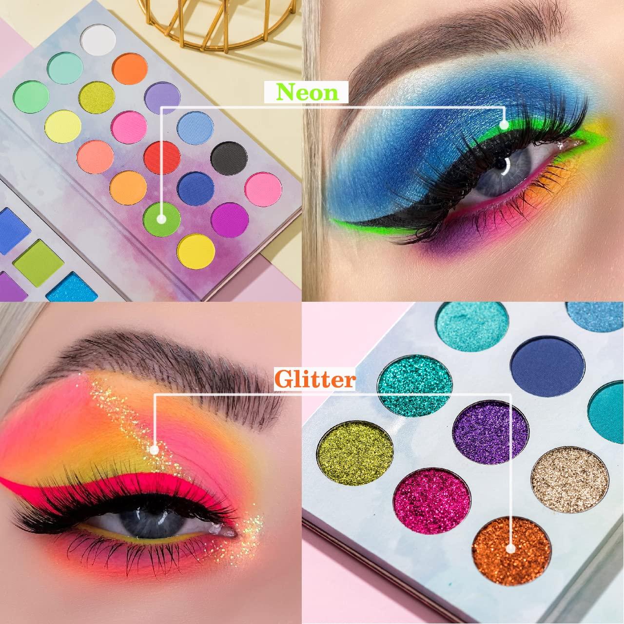 Neon Eyeshadow Ideas