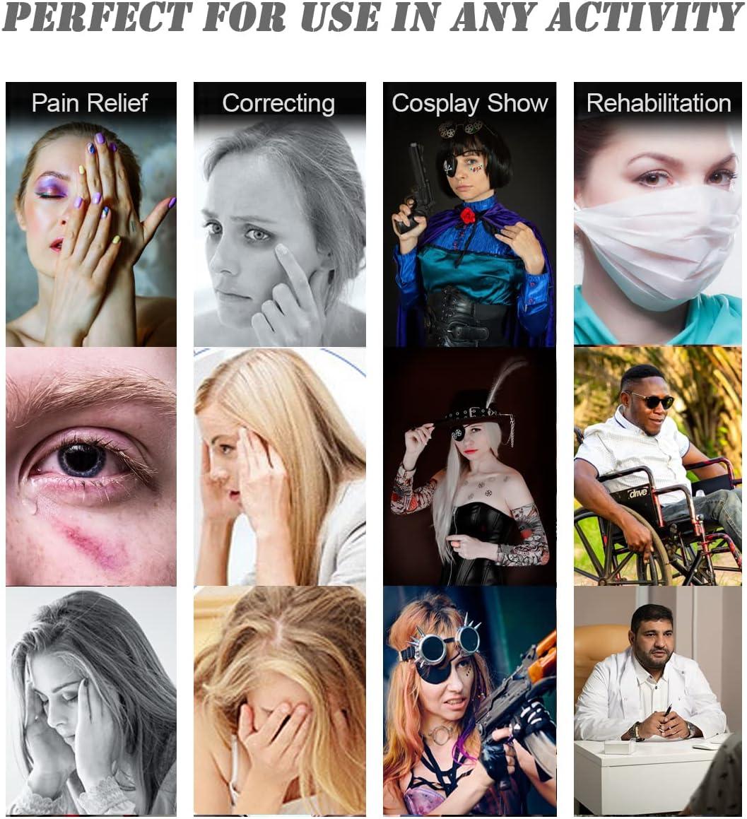 GELMAY Ice Eye Patches Cold Hot Compress for Strabismus Lazy Puffy Eyes ...