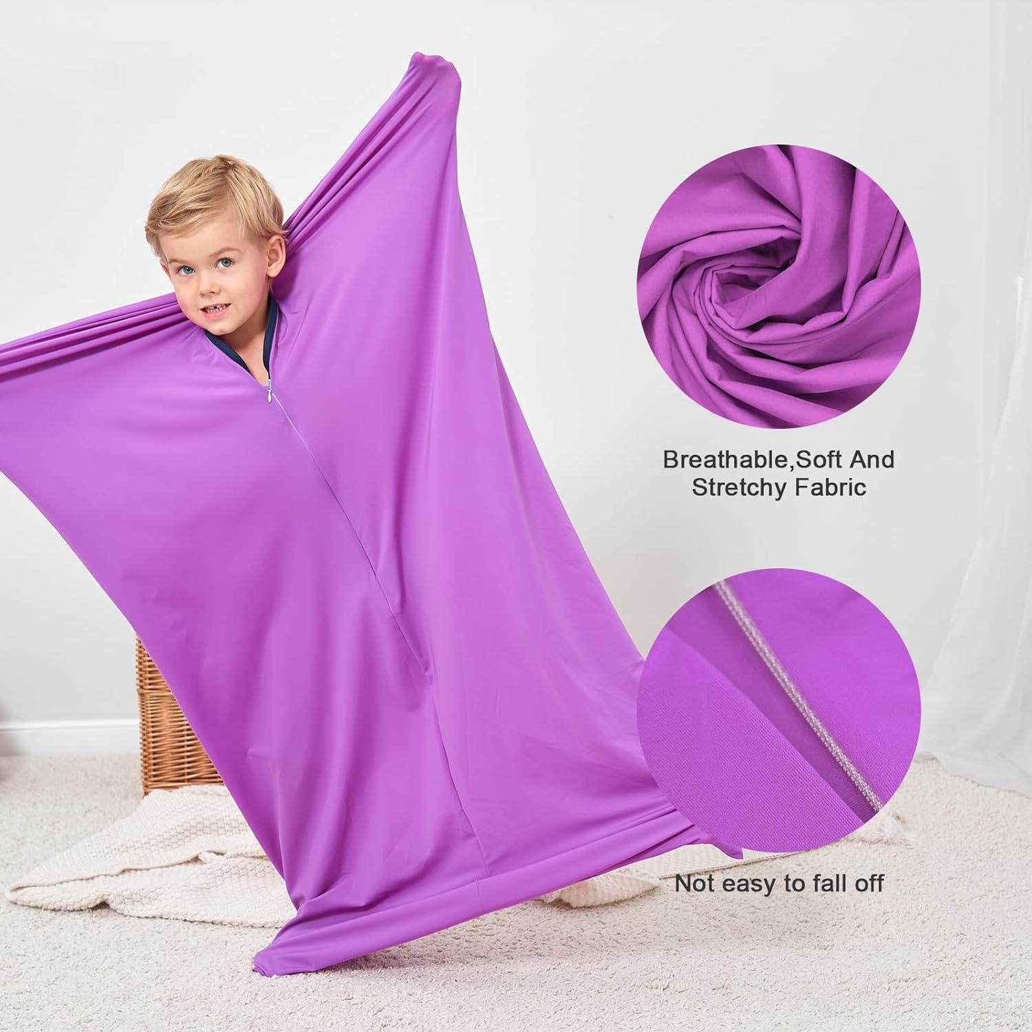 Sensory Body Sock (Small 40'' 27'') by Special Supplies - Purple Full ...