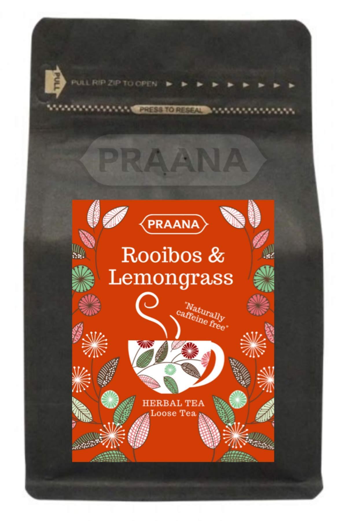 PRAANA TEA Rooibos and Lemongrass Herbal Tea 100 g | Buy Now with ...