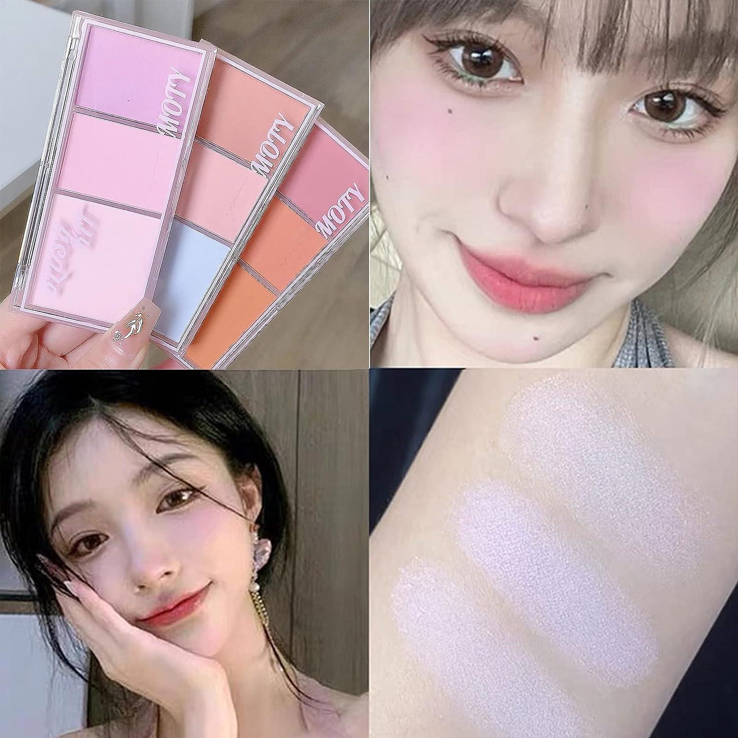 Matte Purple Blush Palette for Cool Skin Tones | Waterproof Long ...
