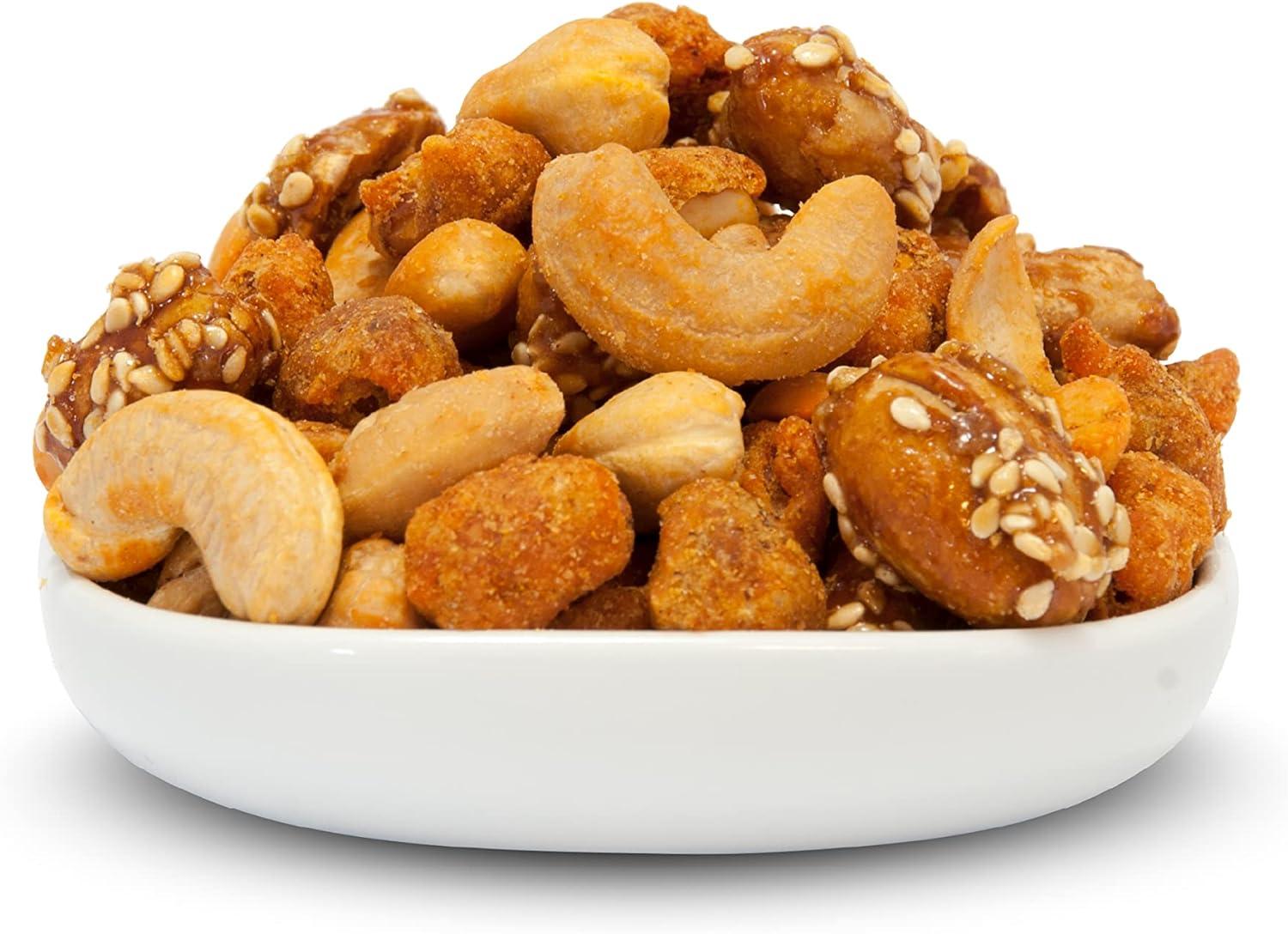 Cambrook Mix 10 Salted Caramelised & Spiced Mixed Nuts 1kg - Premium ...