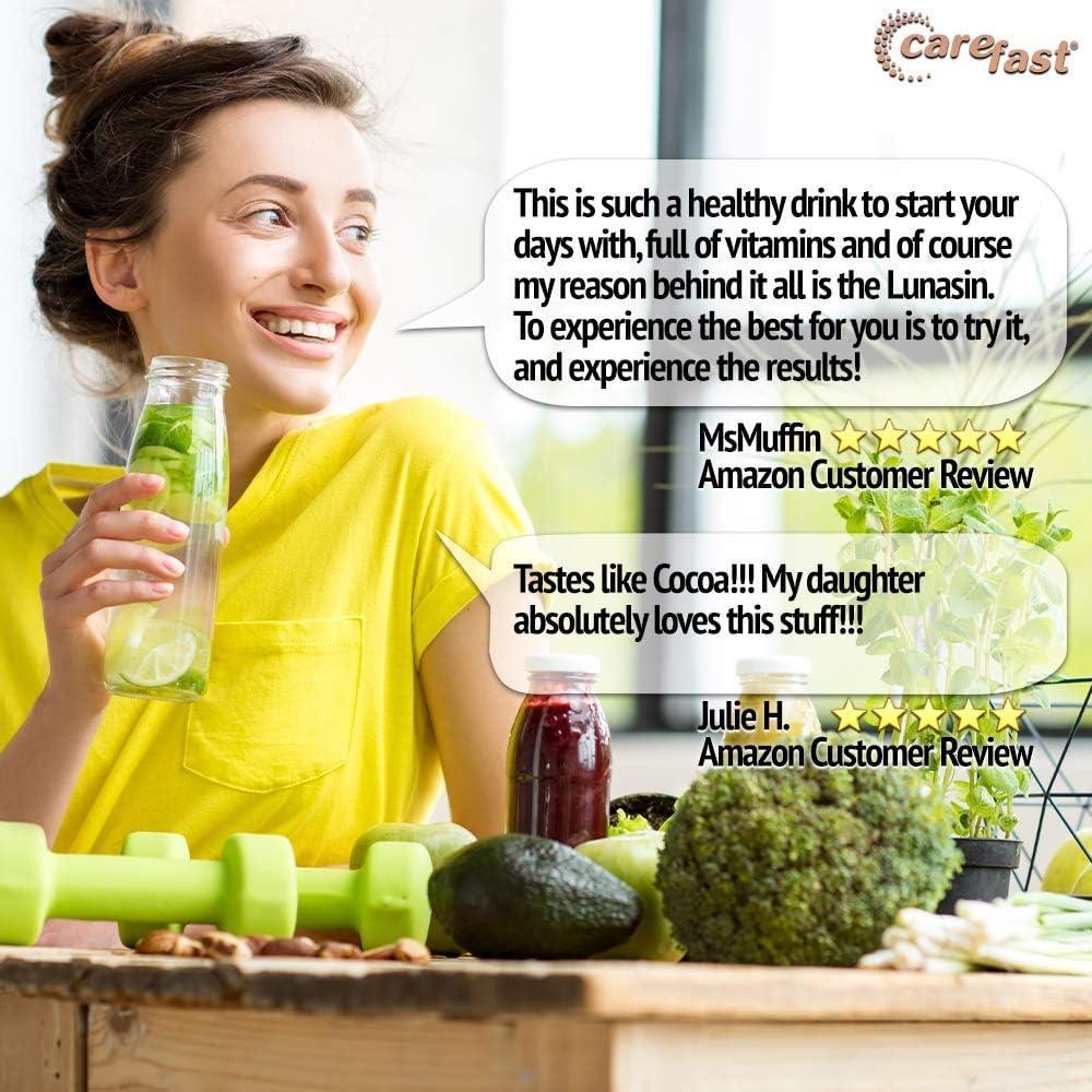 Carefast Stay Planted Vanilla Flavored Plant-Based Protein Powder - 2lb ...