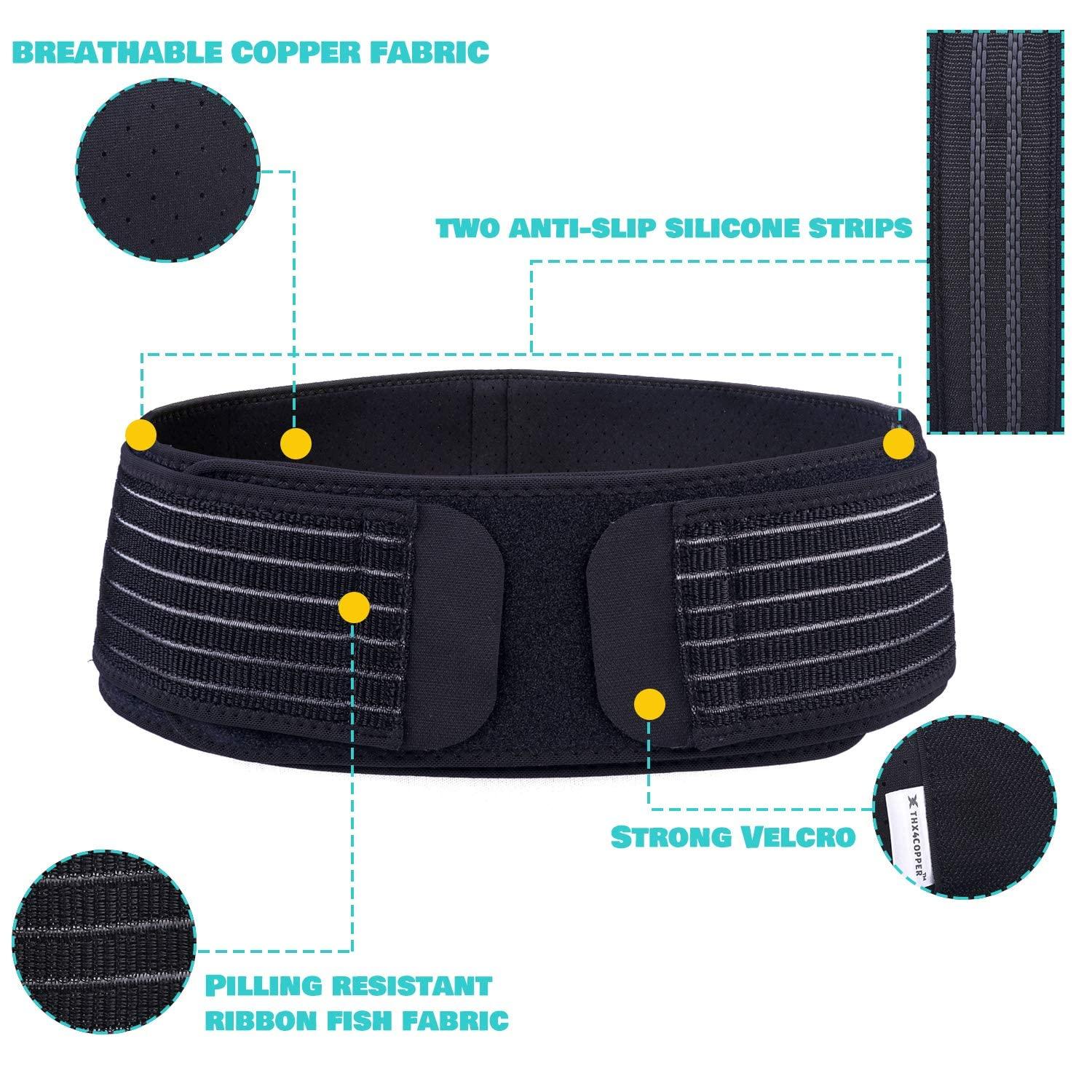 THX4Copper Adjustable Sacro Belt Sciatica Relief & Joint Stabilization ...