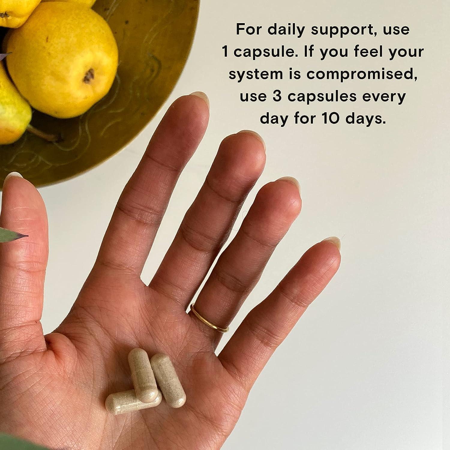 Moon Juice SuperPower - Mushroom Derived Immune Support Supplement with ...