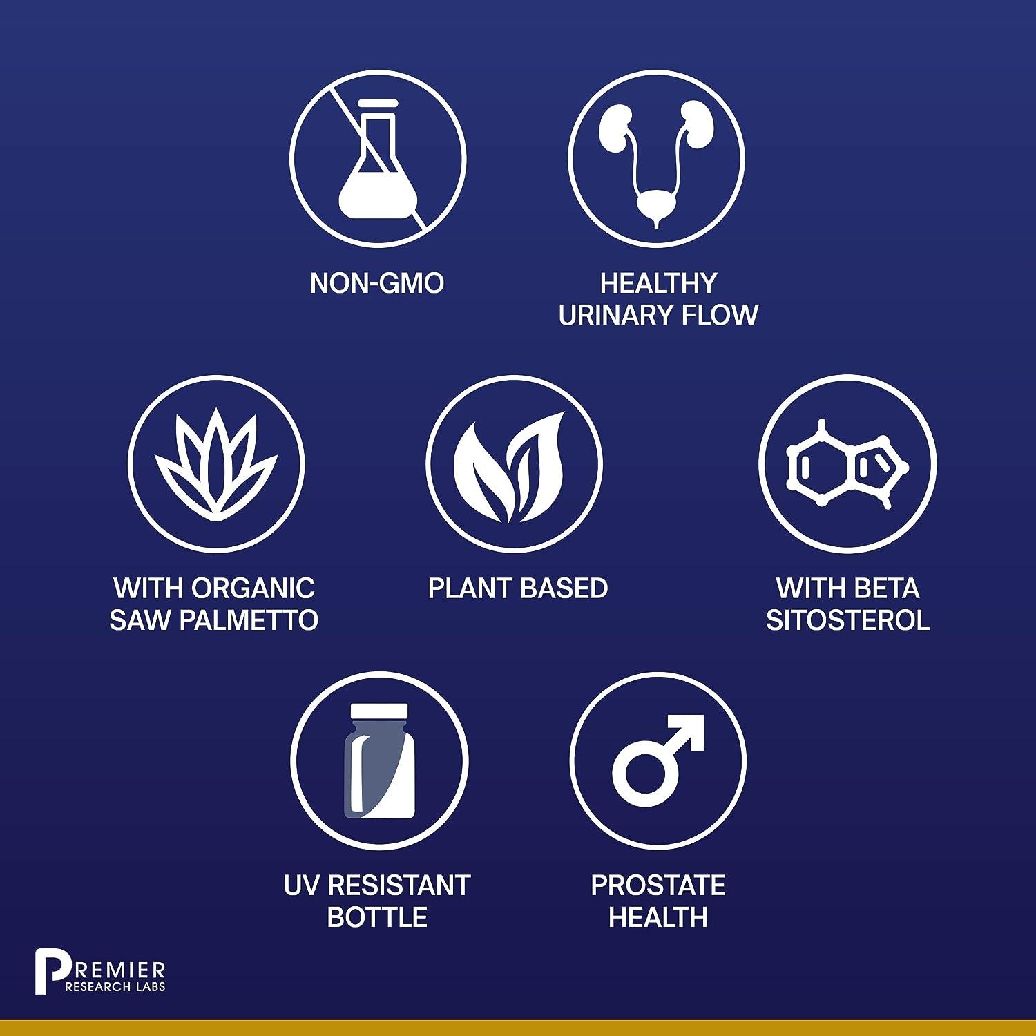 Premier Research Labs ProstaVen - Prostate & Urinary Tract Support - 90 ...