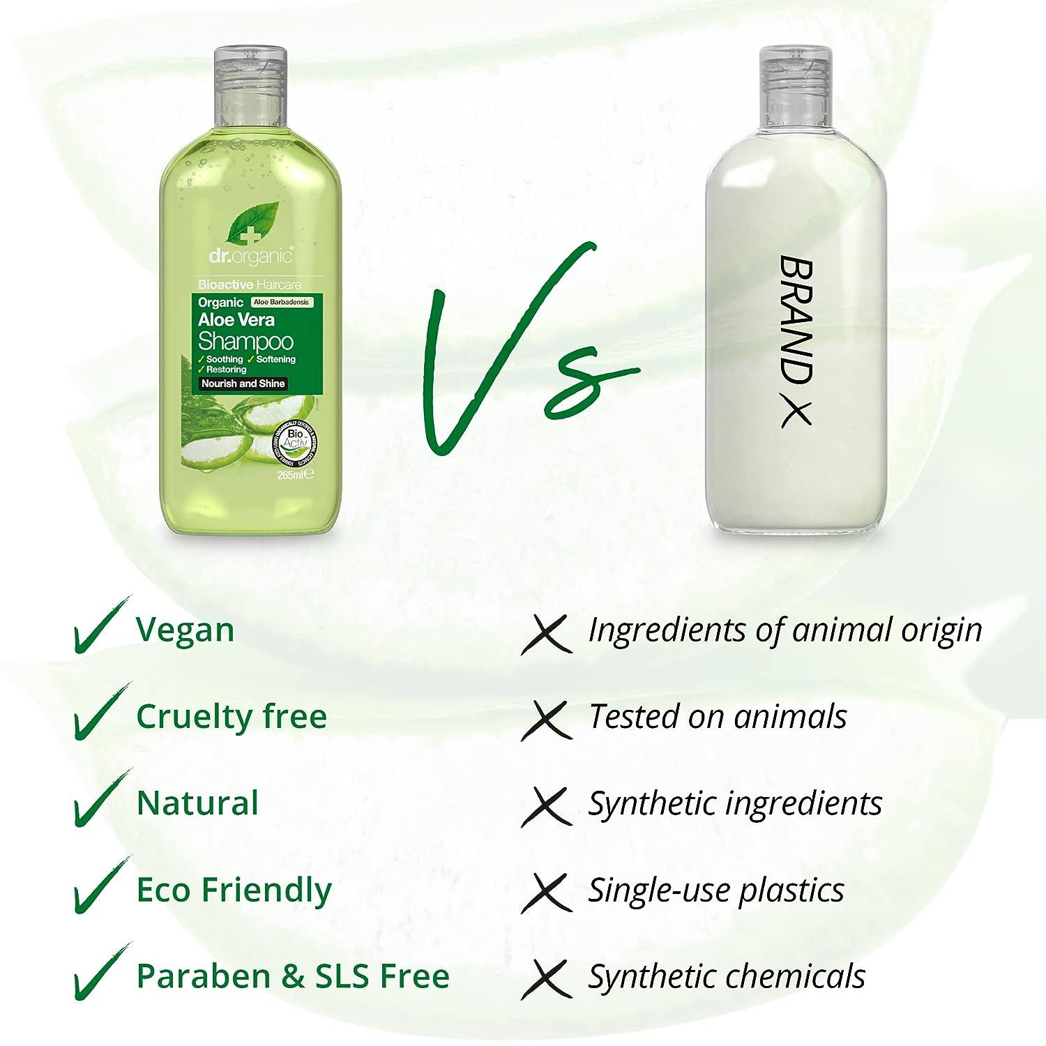 Organic Doctor Aloe Vera Shampoo - 9 fl oz | Natural Hair Care | Buy ...